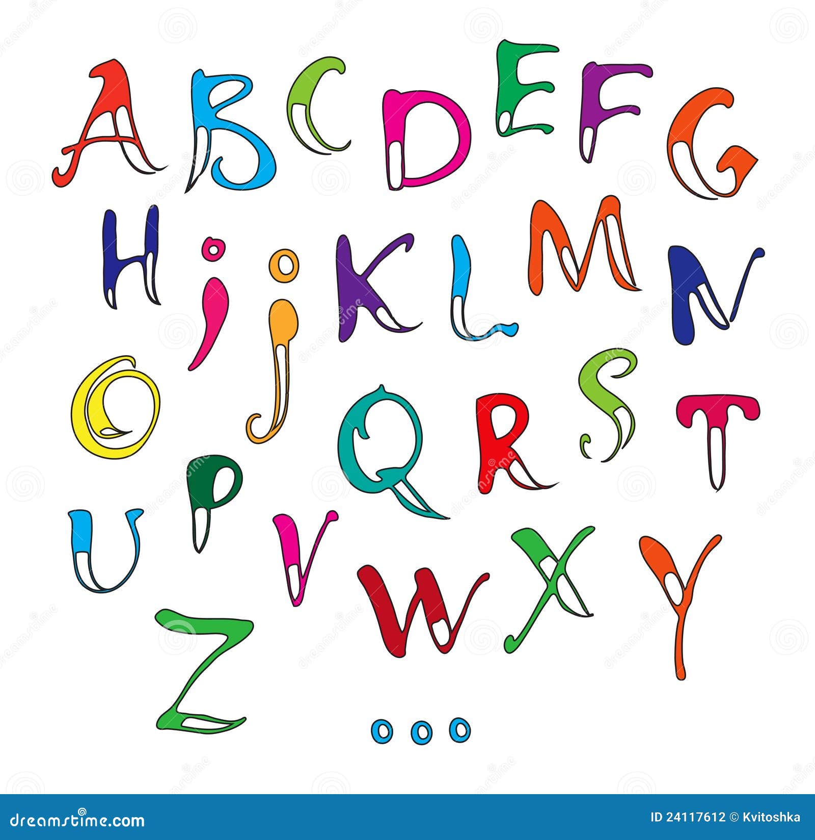 Alphabet de calligraphie illustration de vecteur. Illustration du lacet ...