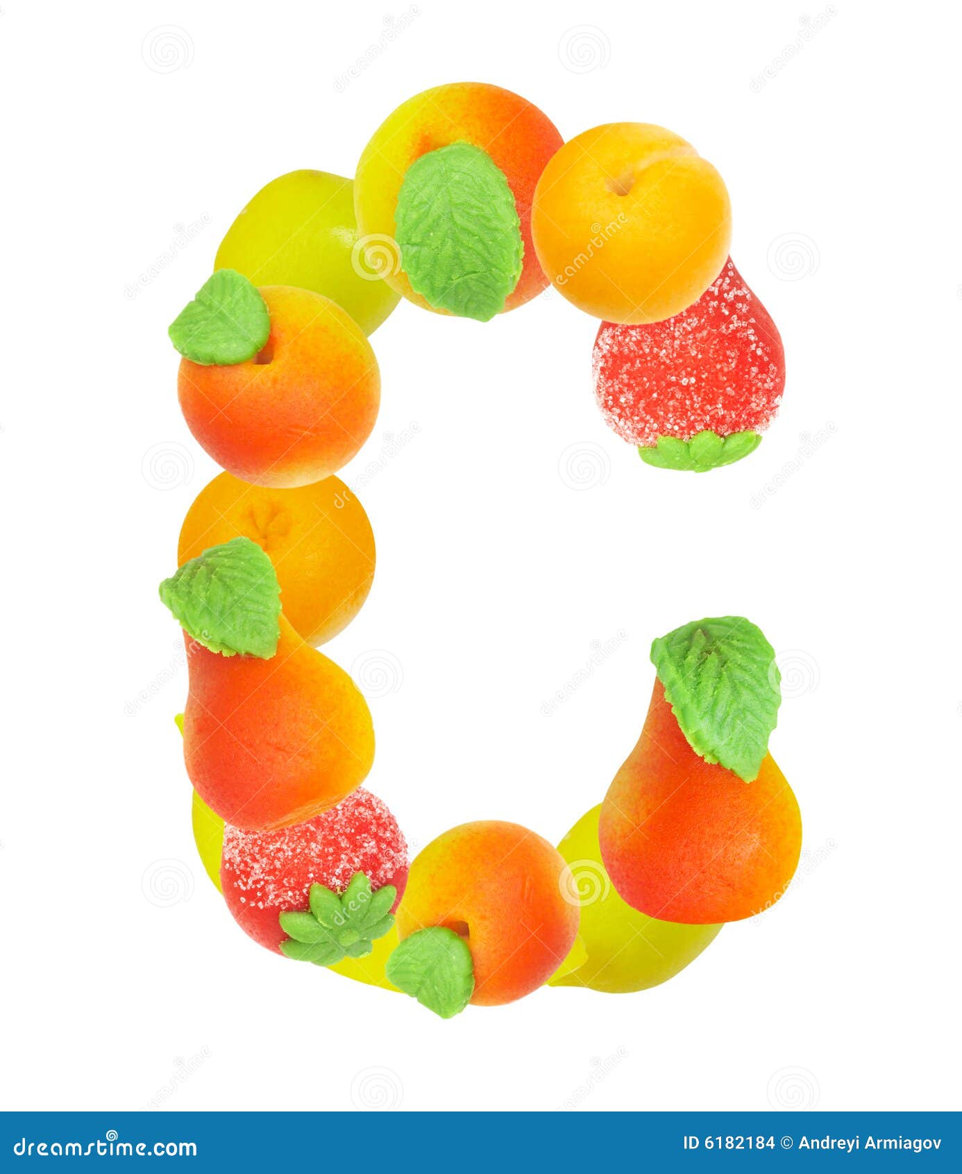 Alphabet De Fruit, La Lettre C Photo stock - Image of légumes, fruits ...