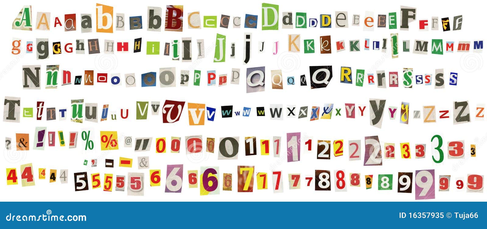 Alphabet de journal image stock. Image du fonte, anonyme - 16357935