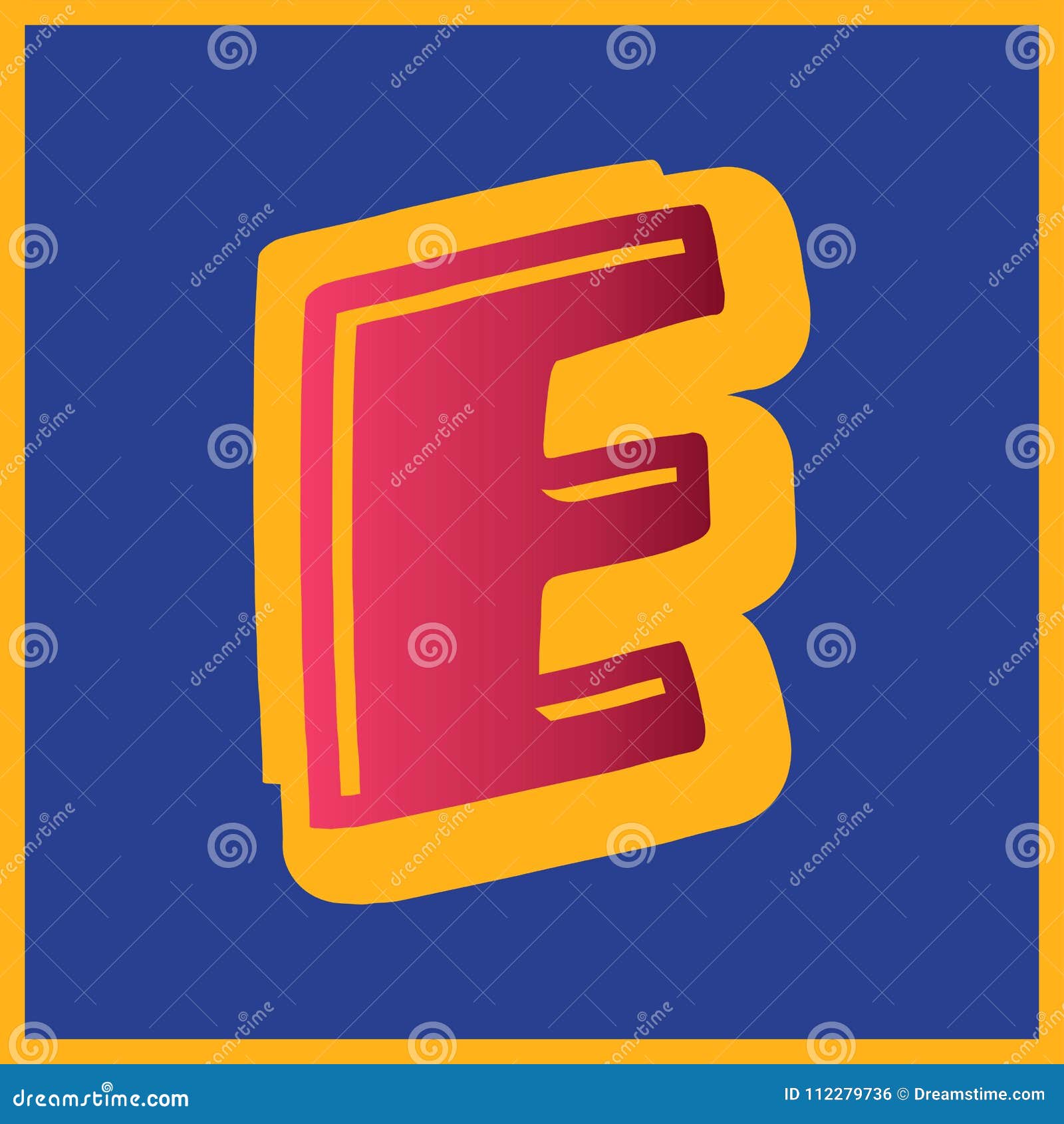 Alphabet Design Handcrafted Vector Collection Stock Vector ...