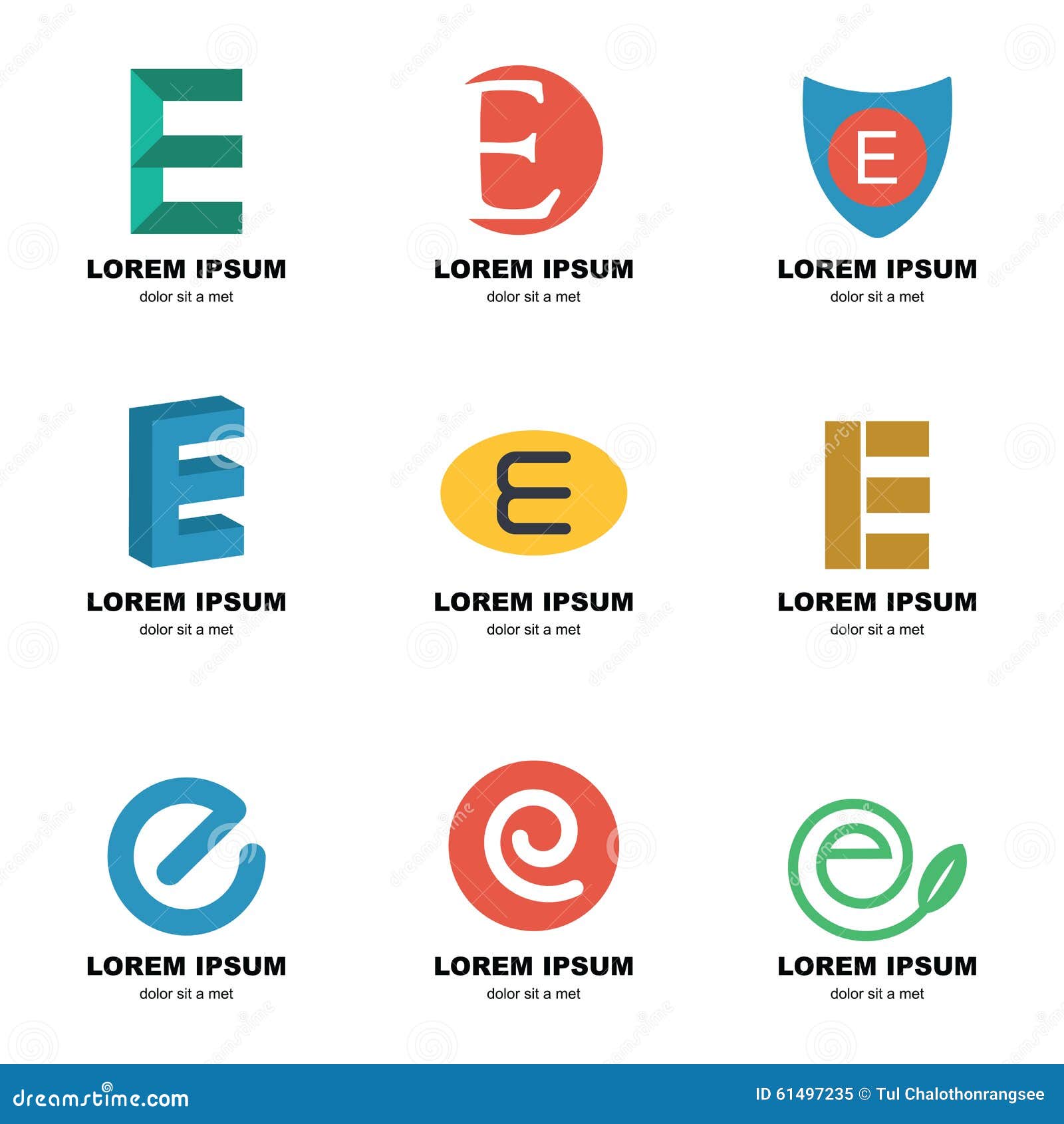 Alphabet e logo stock vector. Illustration of font, graphic - 61497235