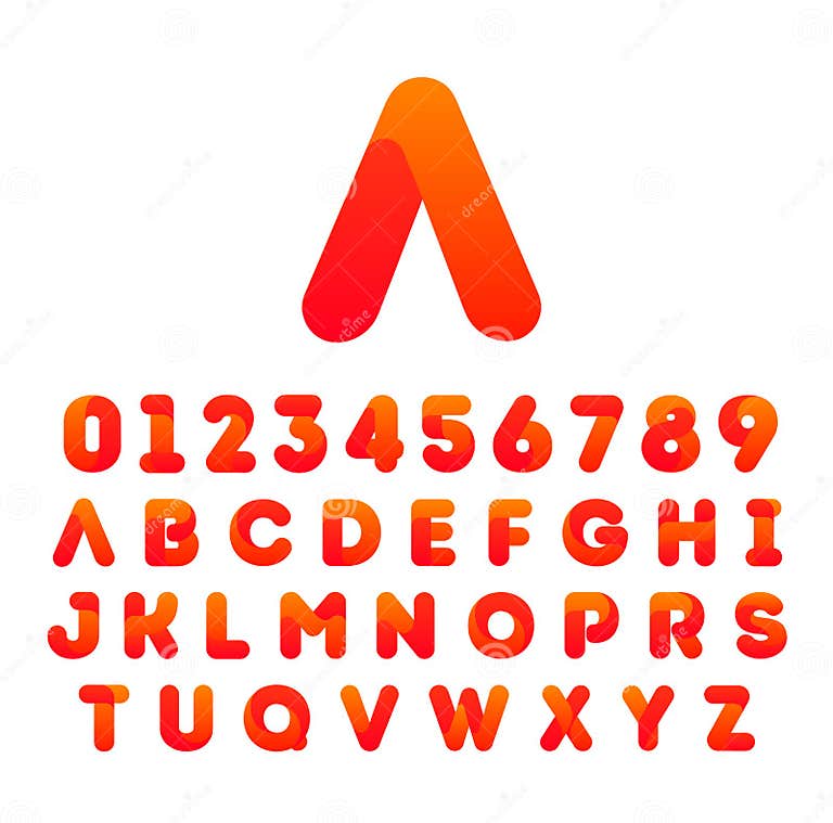Alphabet font icon design stock vector. Illustration of card - 97211547