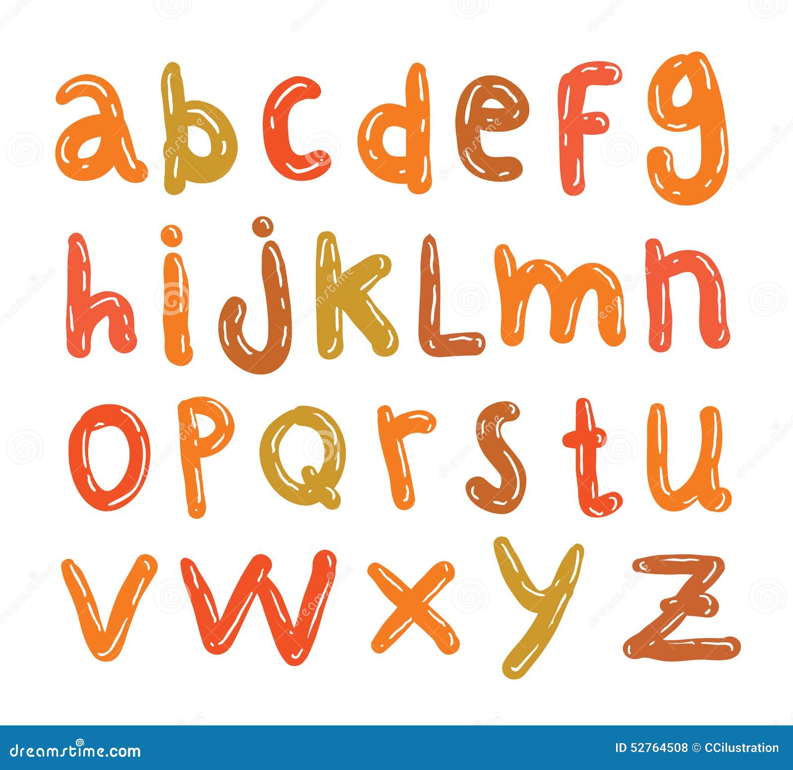 Alphabet Font - Vector Illustration Stock Vector - Illustration of ...