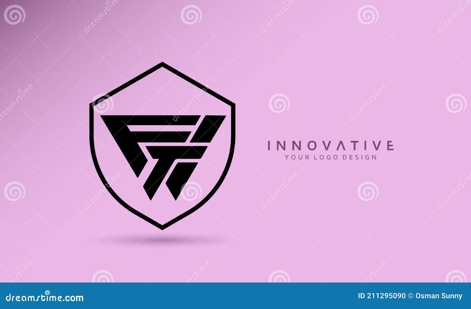 Alphabet FTW Vector Logo Design Template, Graphic Designer Studio ...