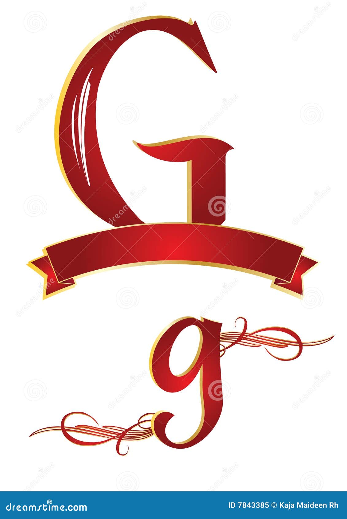 Alphabet g stock illustration. Illustration of alphabet - 7843385