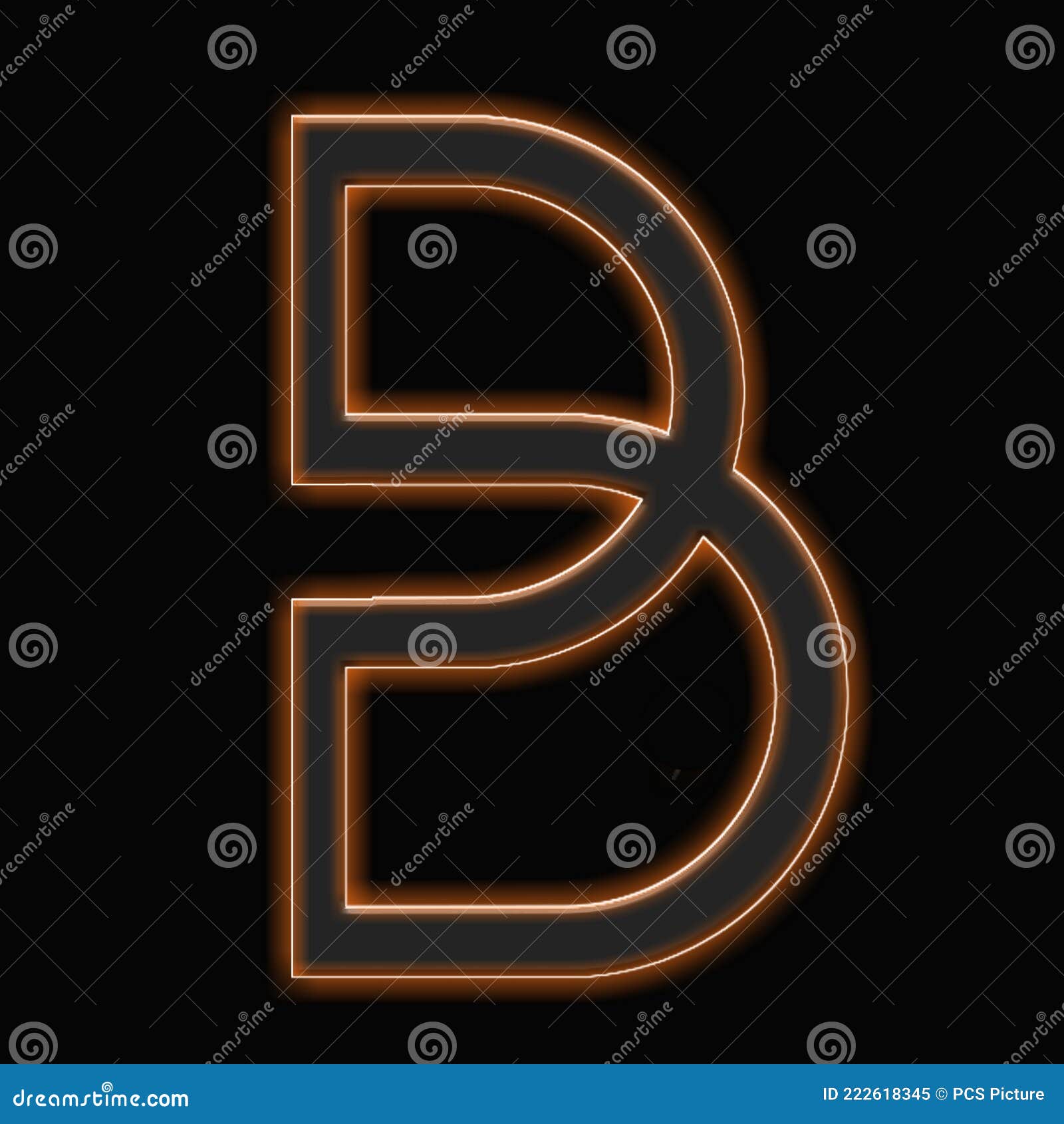 Glowing logo design stock illustration. Illustration of label - 222618345