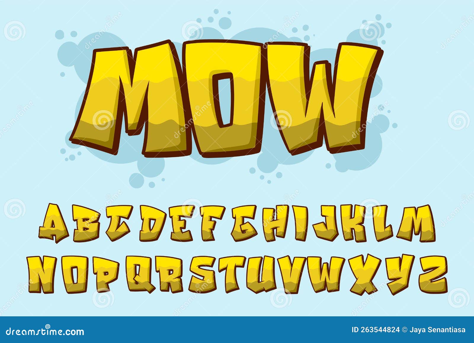 Alphabet Graffiti Text Vector Letters Stock Vector - Illustration of ...