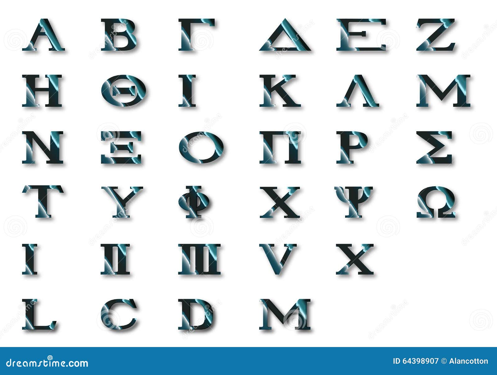 Alphabet grec illustration stock. Illustration du dessin - 64398907