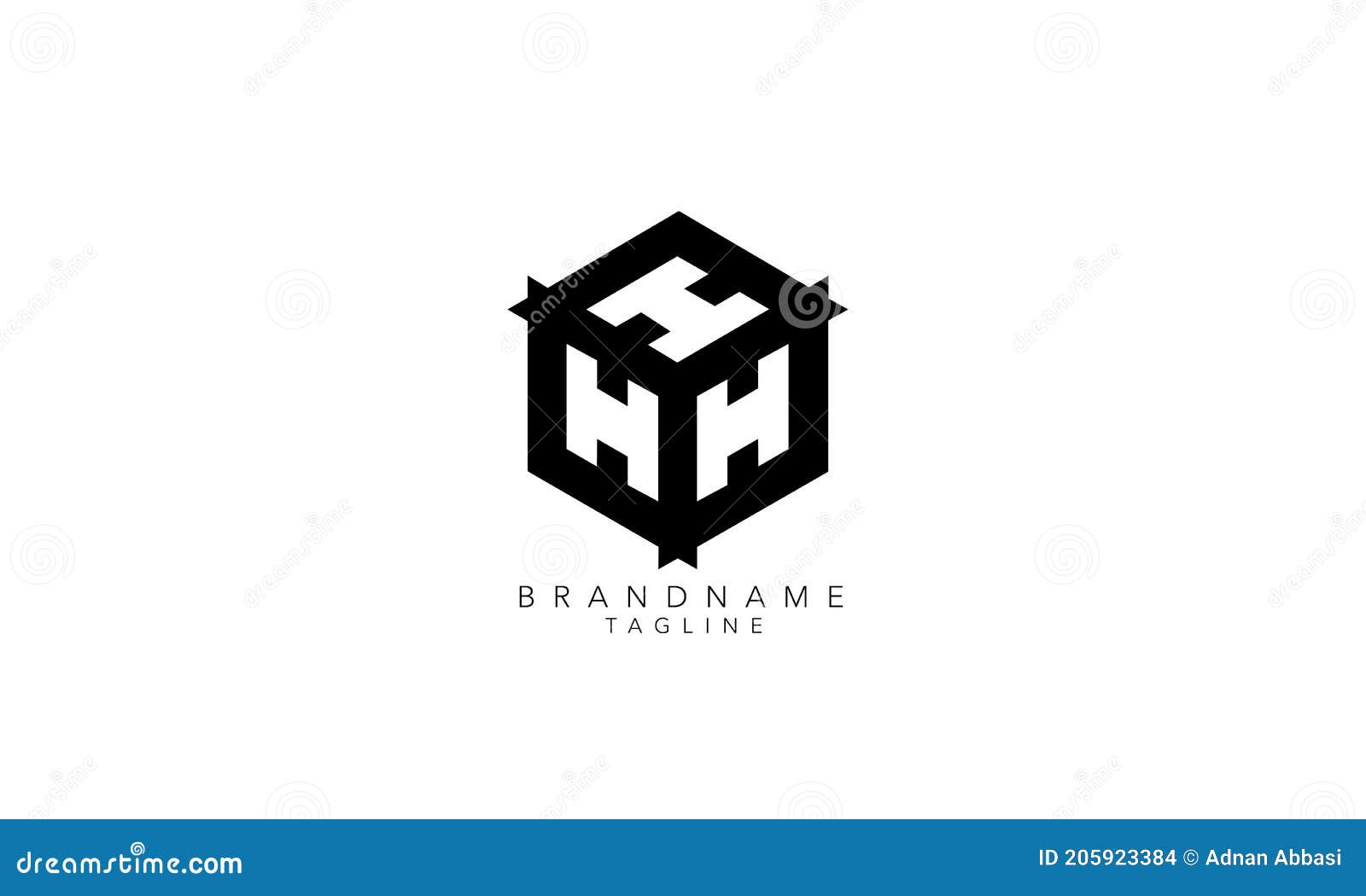 Alphabet HHH stock vector. Illustration of background - 205923384