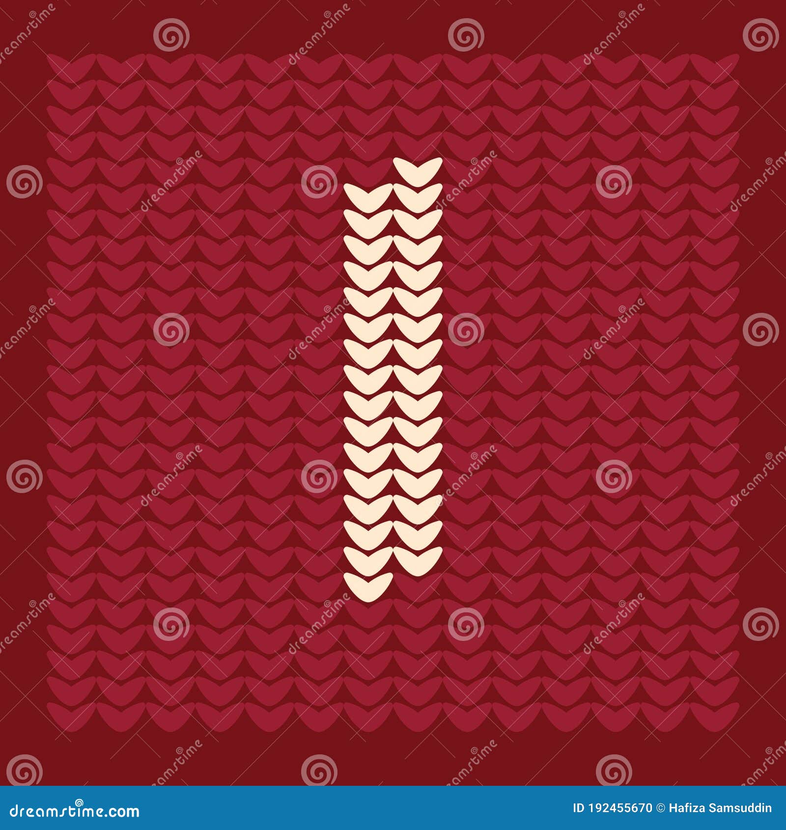 Alphabet I. Vector Illustration Decorative Design Stock Vector ...