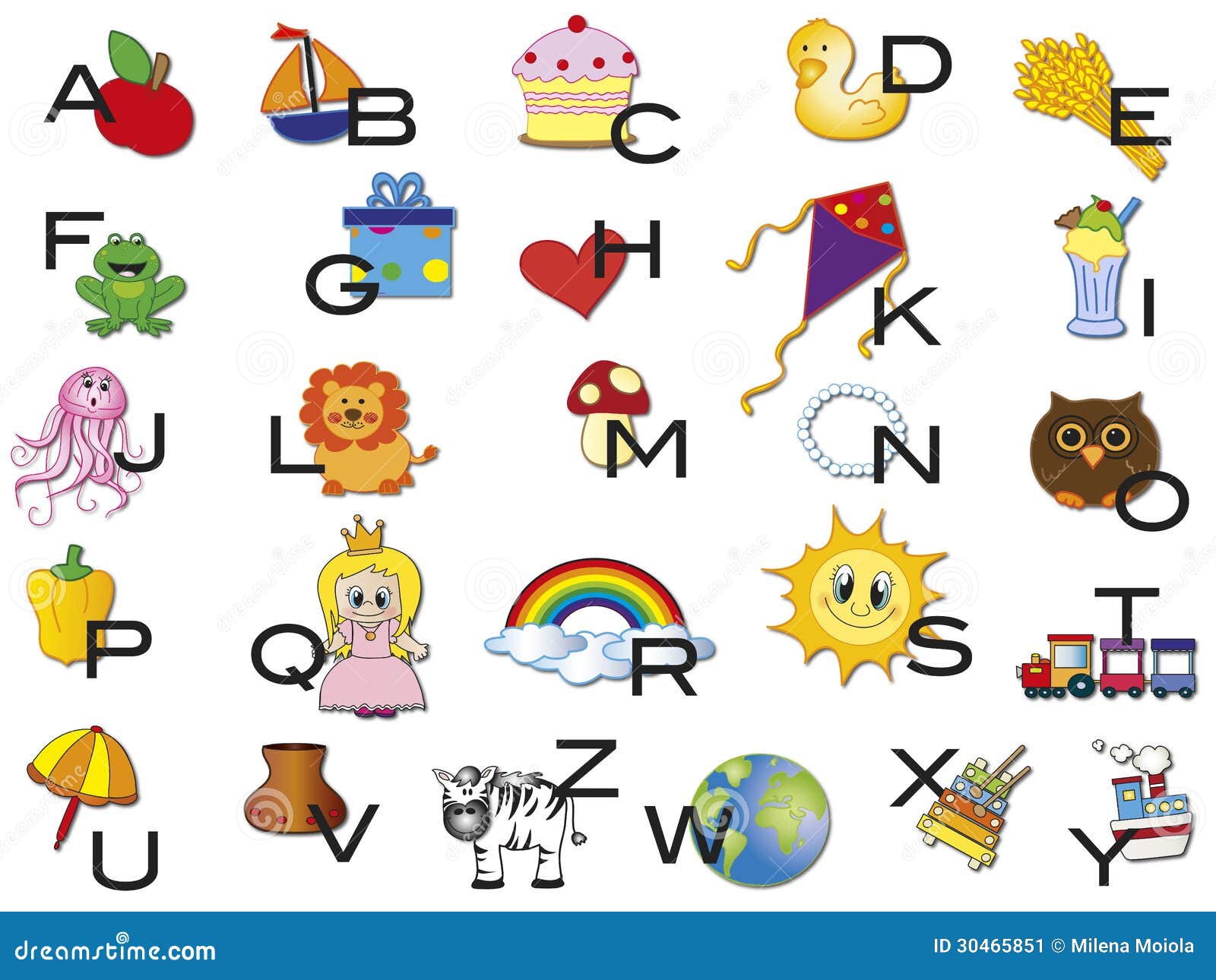 Alphabet stock illustration. Illustration of class, language - 30465851