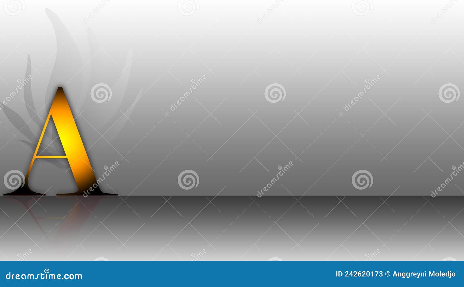 Alphabet Initial Wallpaper stock illustration. Illustration of desktop ...