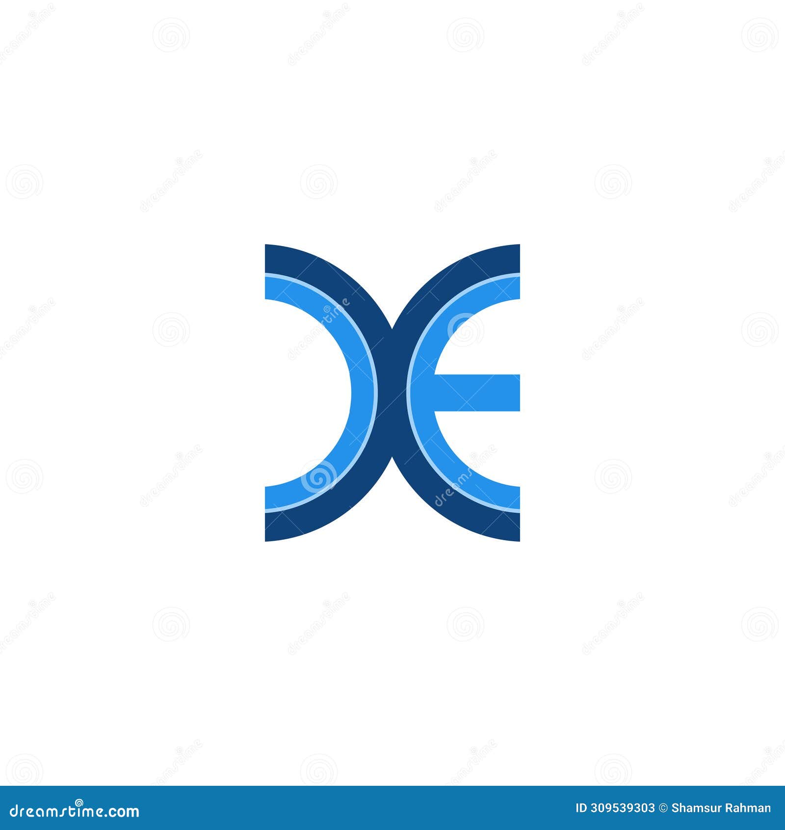 Alphabet-Initialen Logo Ex E Und X Vektor Abbildung - Illustration von ...