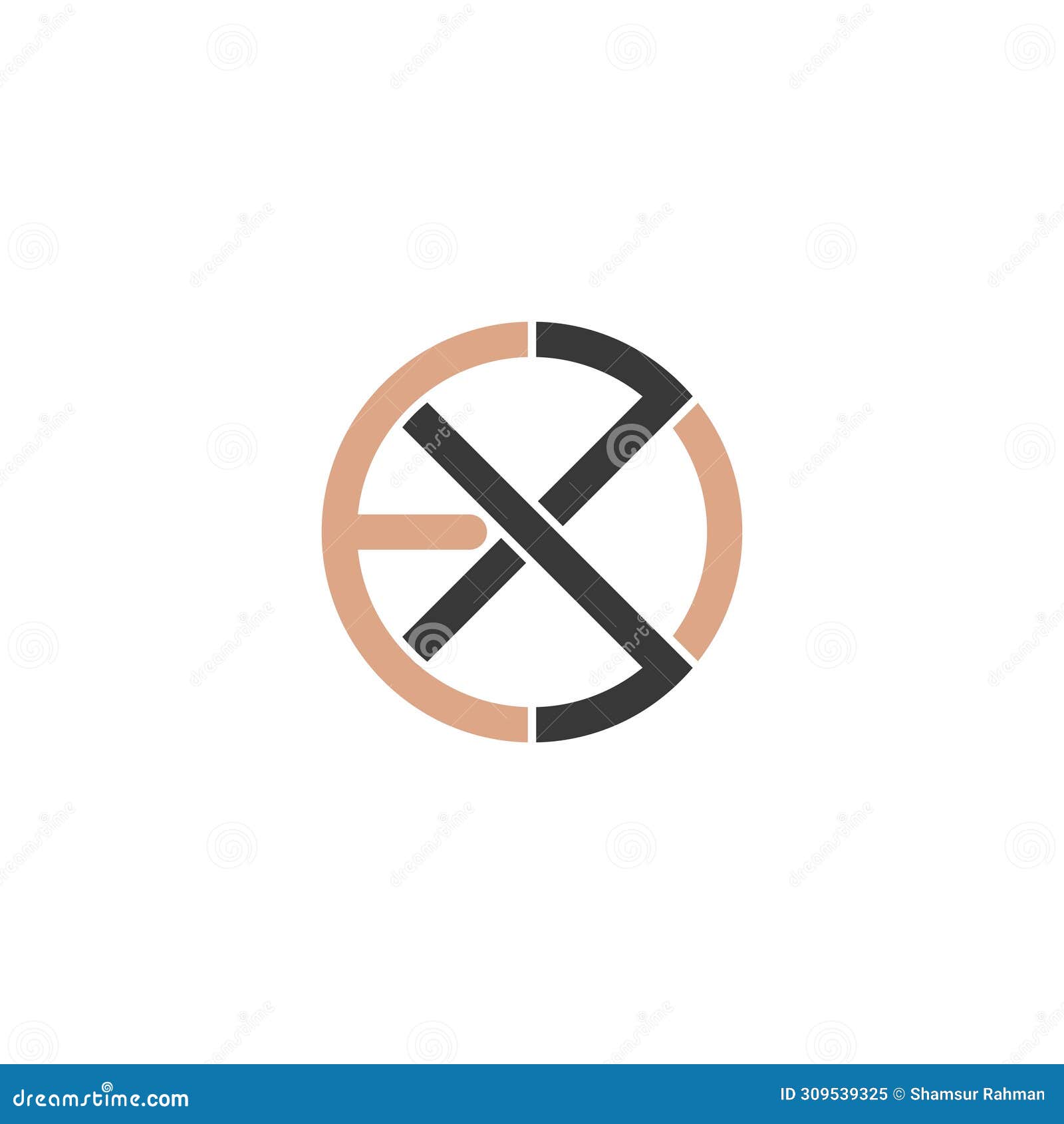 Alphabet-Initialen Logo Ex E Und X Vektor Abbildung - Illustration von ...