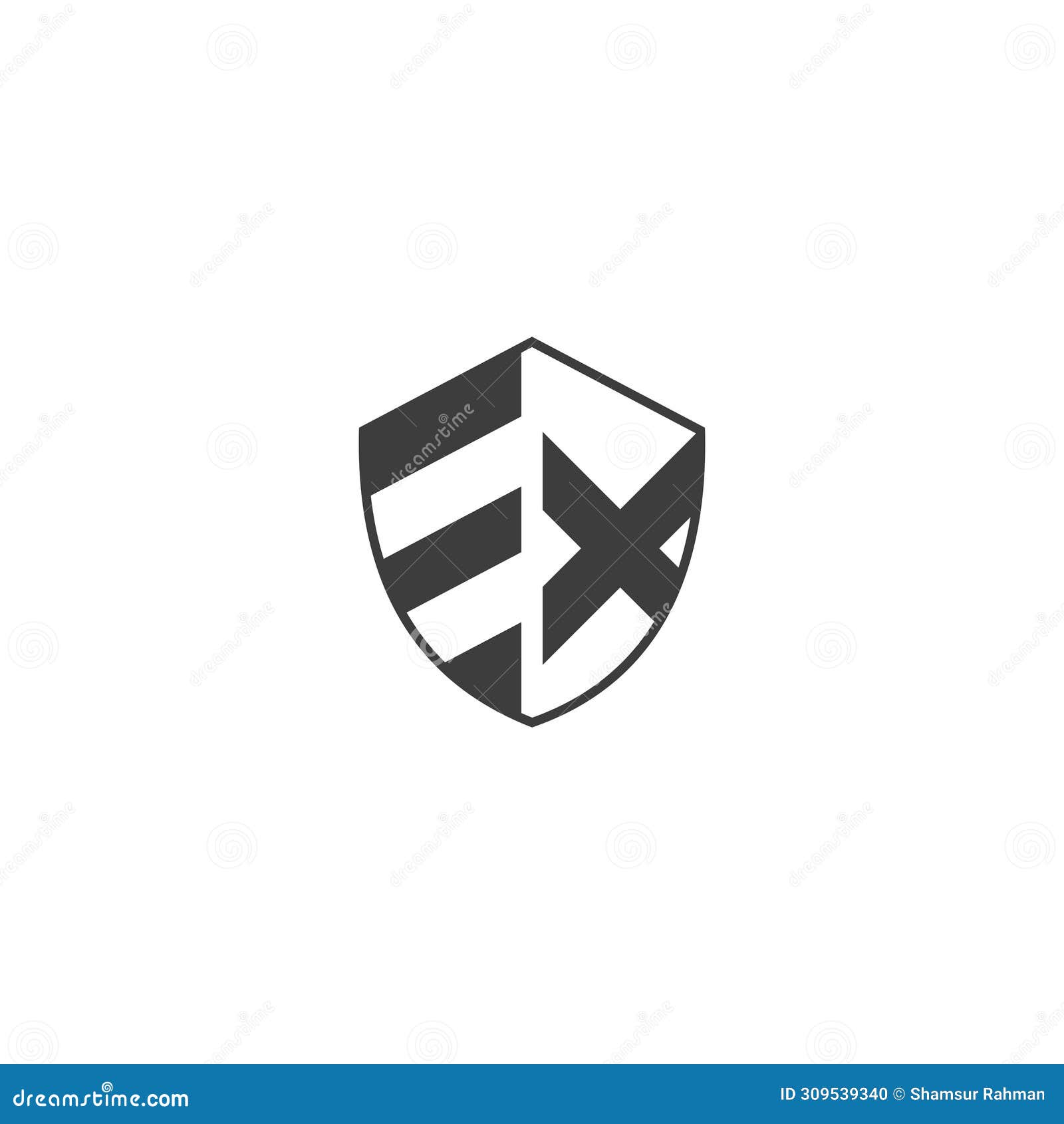 Alphabet-Initialen Logo Ex E Und X Vektor Abbildung - Illustration von ...