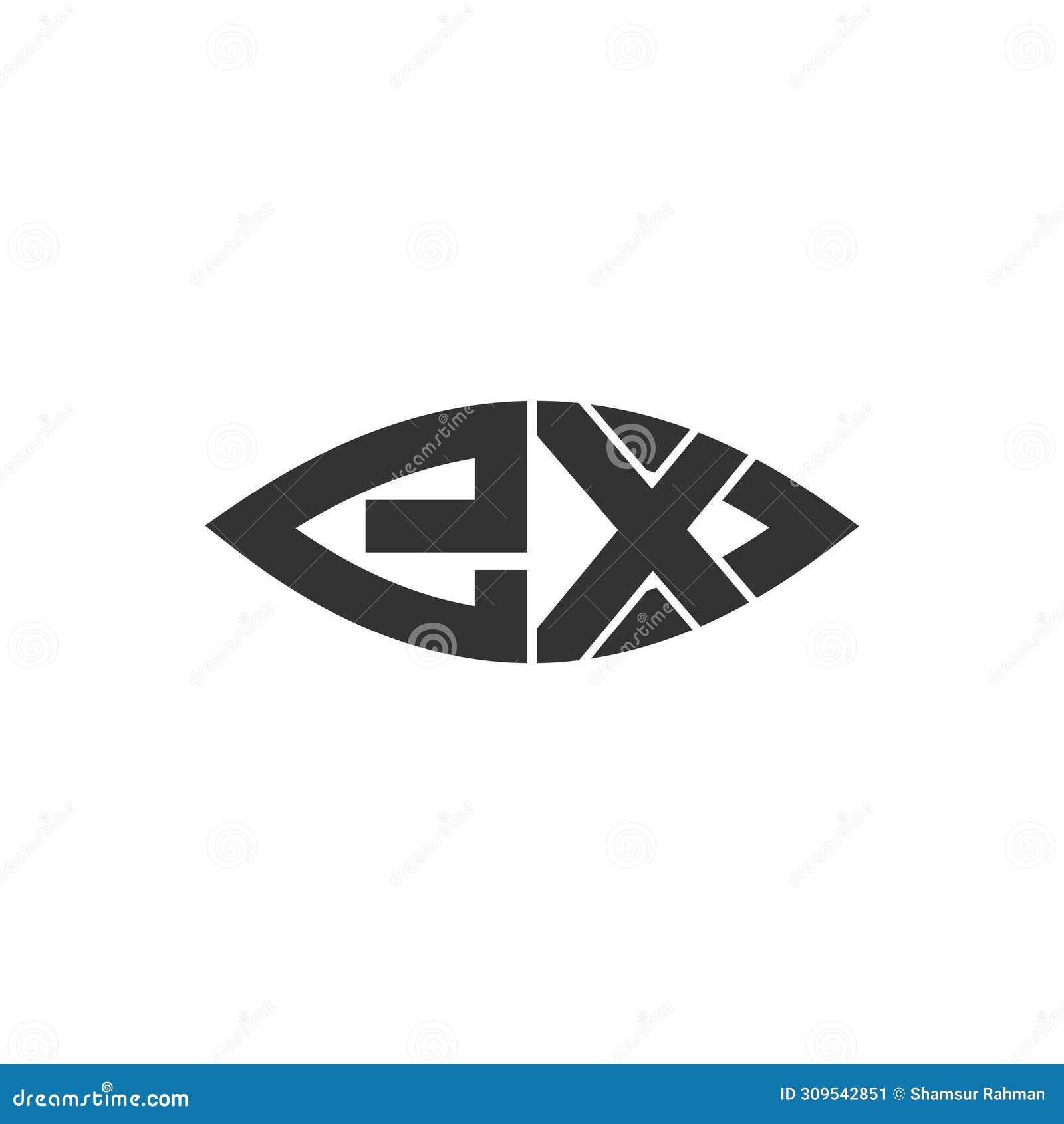 Alphabet-Initialen Logo Ex E Und X Stock Abbildung - Illustration von ...