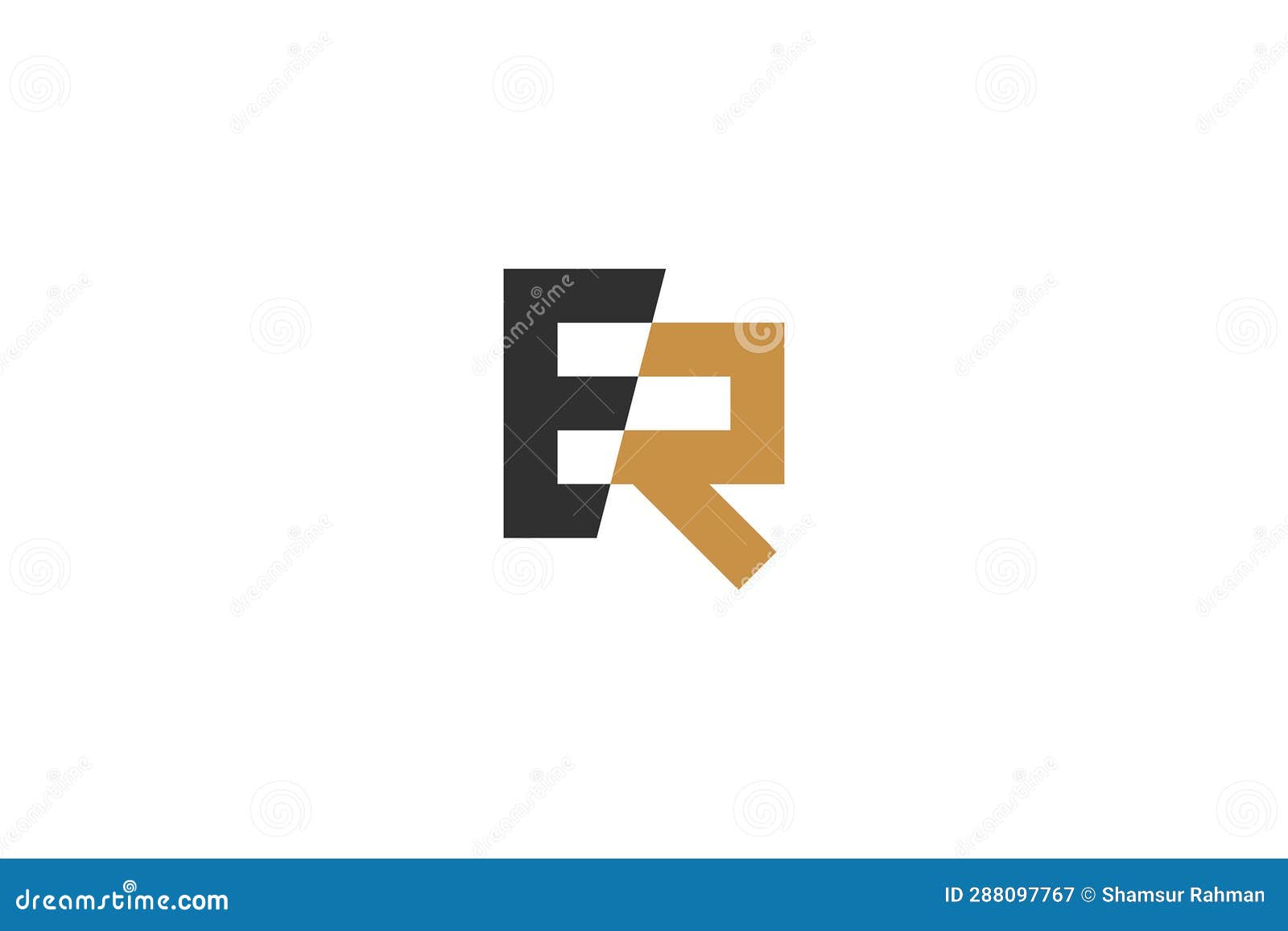 Alphabet Initials Logo RE, ER, R and E Stock Vector - Illustration of ...
