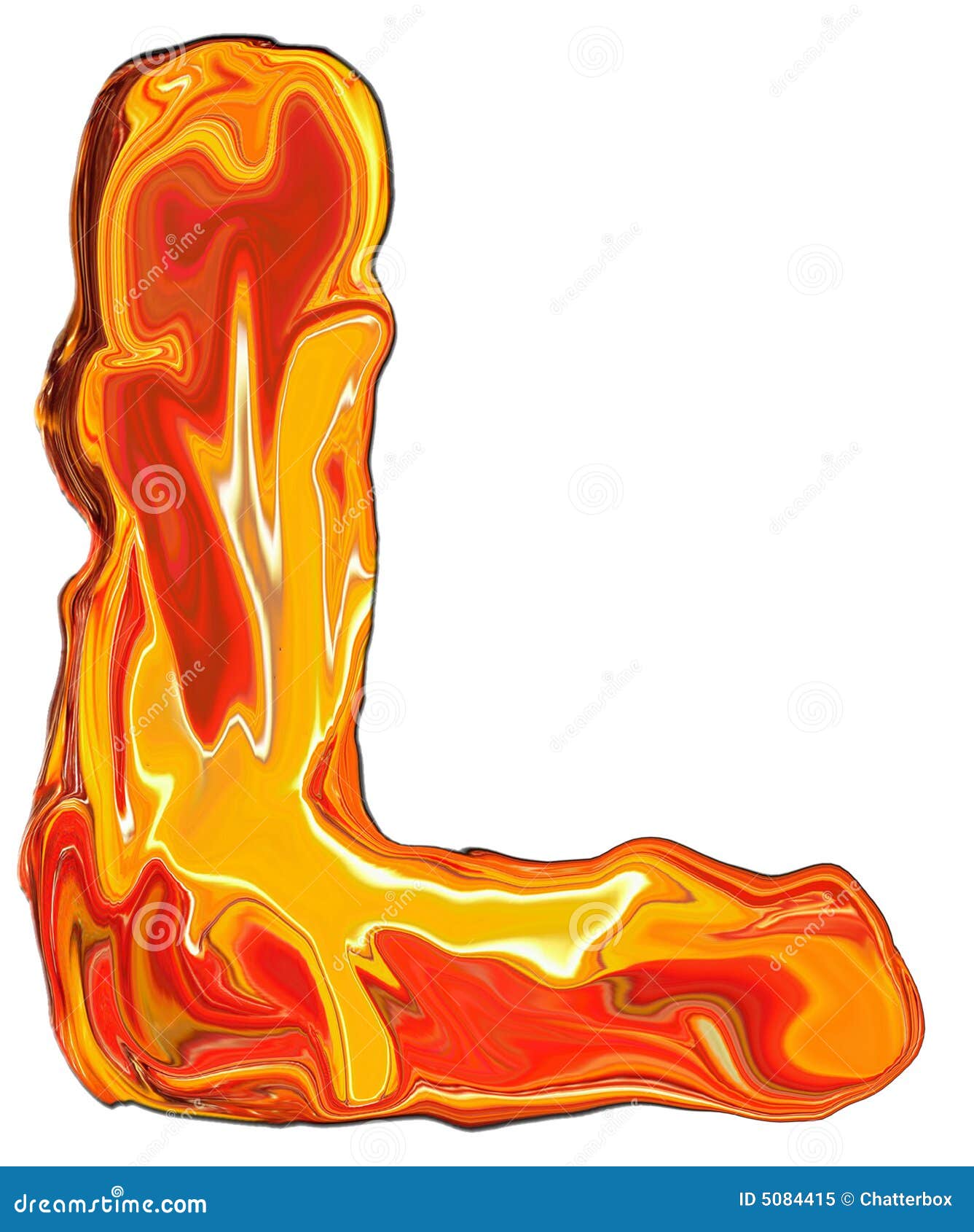 Alphabet L stock illustration. Illustration of capital - 5084415