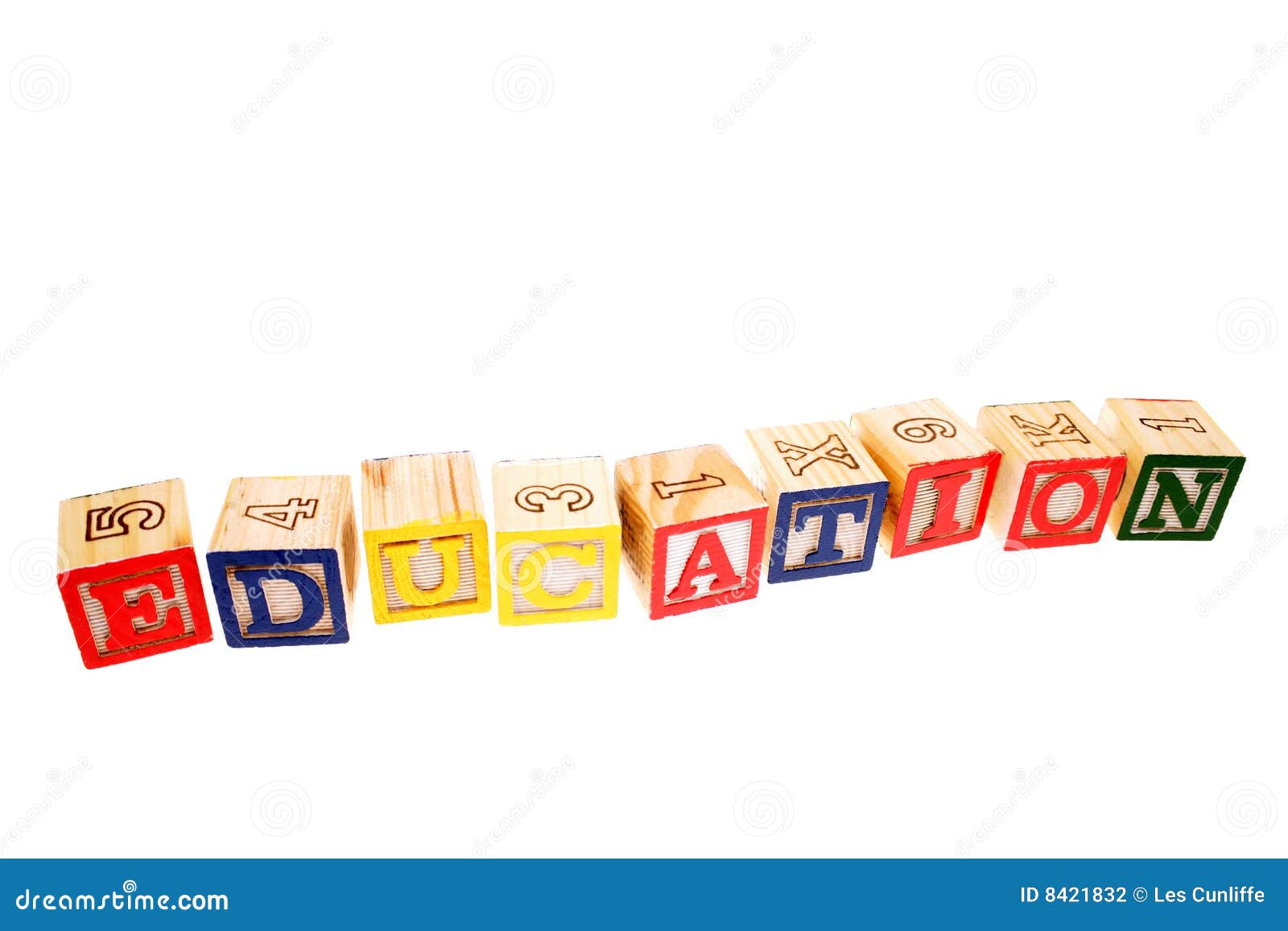 Alphabet learning blocks stock photo. Image of inside - 8421832