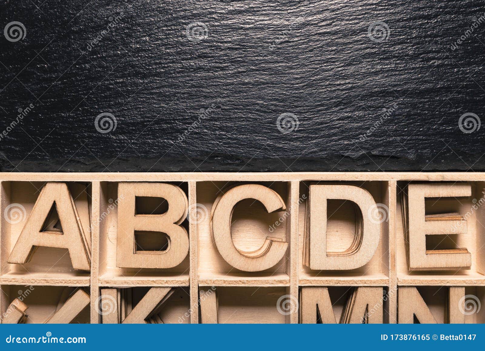 Alphabet Letter Collection, Close Up View Stock Image - Image of data ...