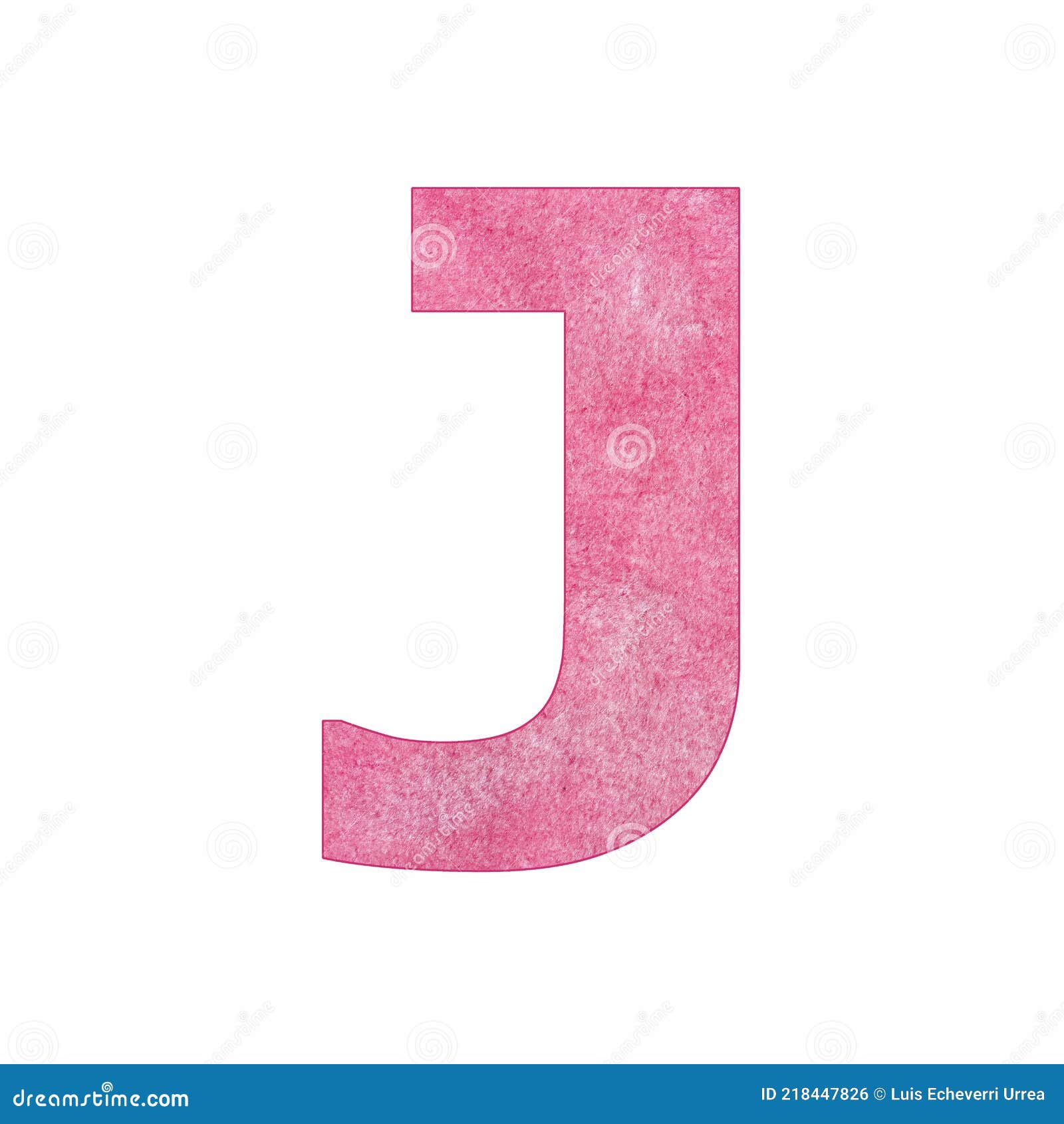 Alphabet Letter J - Pink Plush Texture Stock Photo - Image of shiny ...