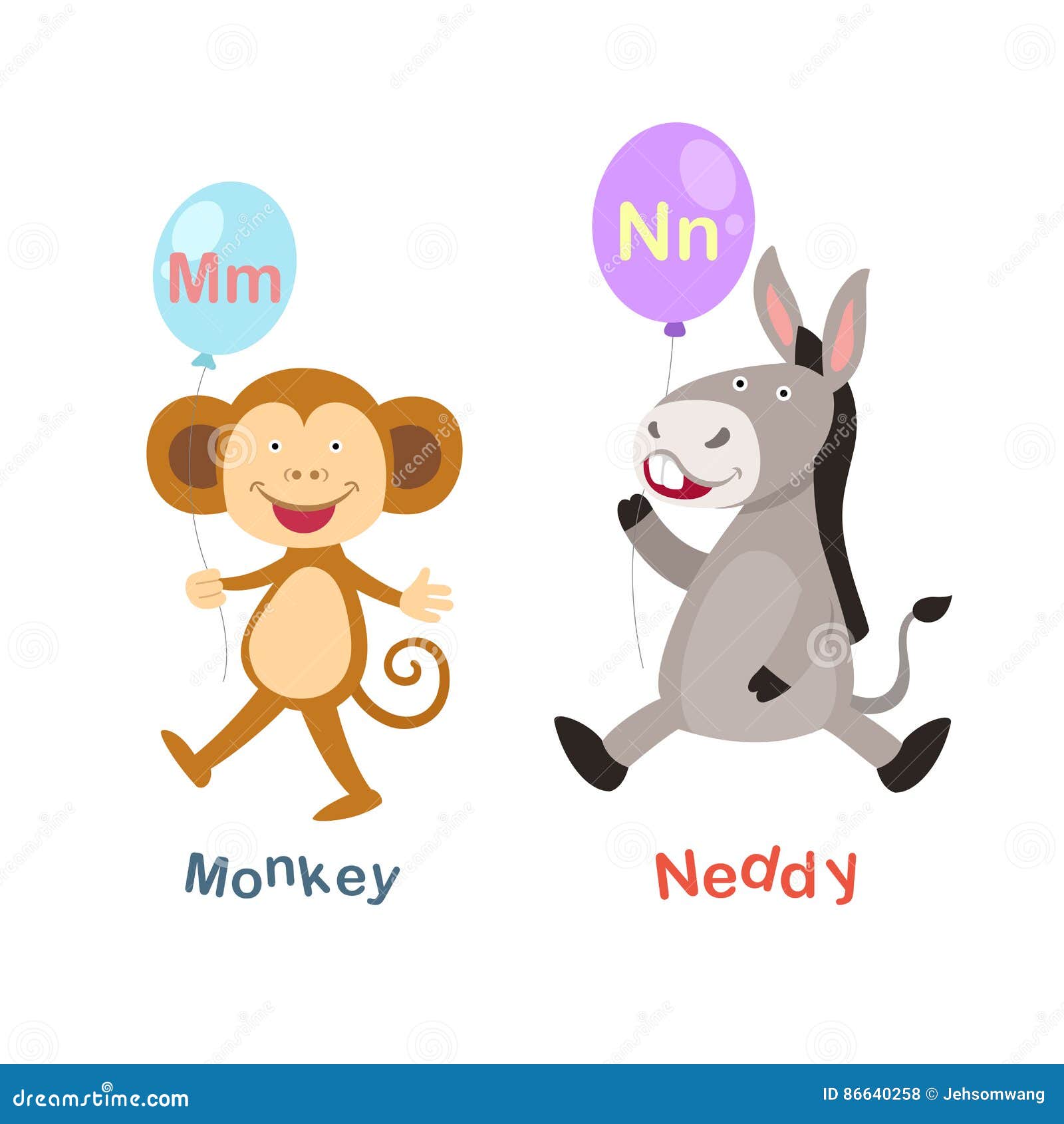 Neddy Animal Silhouette Line Drawing, Vector Illustration ...