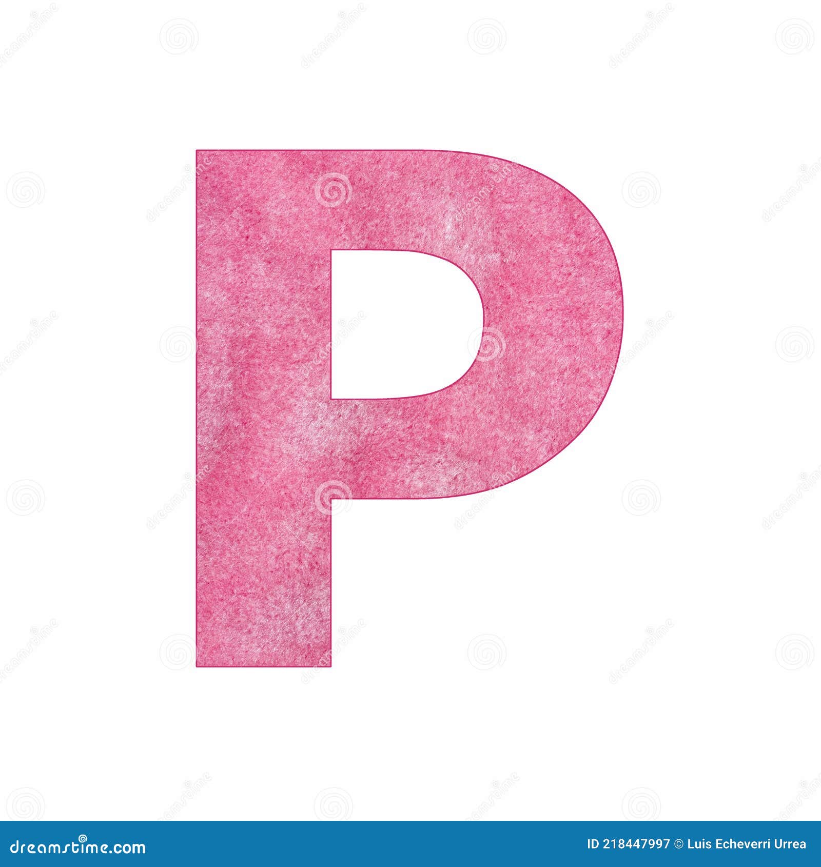 P Capital Letter - Pink Plush Texture Stock Image - Image of synthetic ...