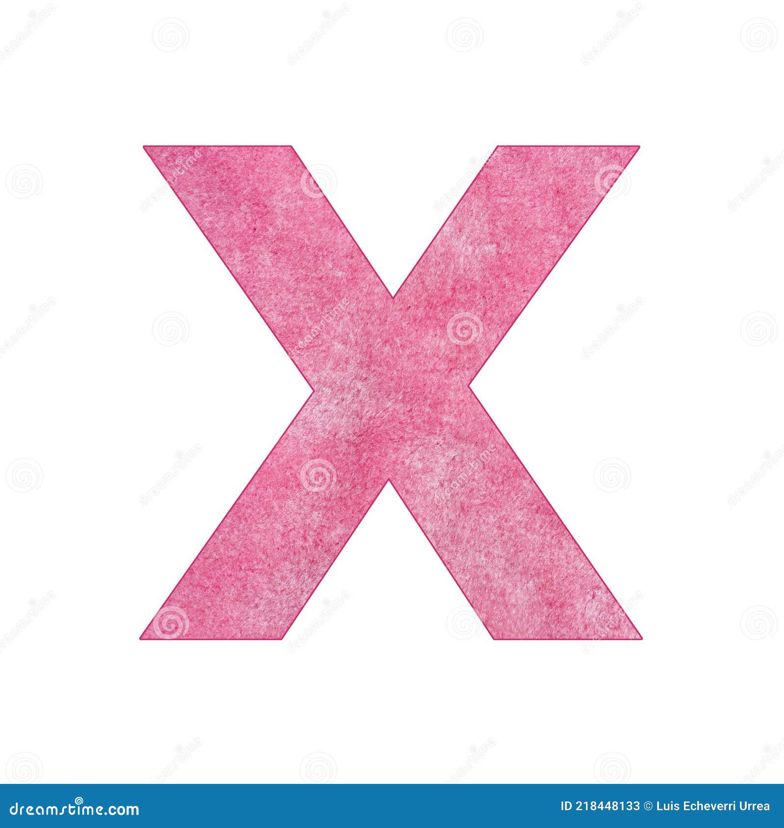 X Capital Letter - Pink Plush Texture Stock Image - Image of color ...