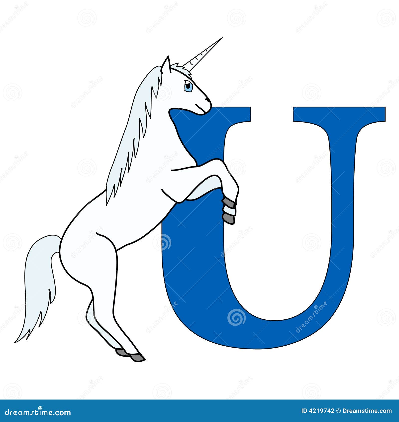 Alphabet Letter U Stock Photography - Image: 4219742