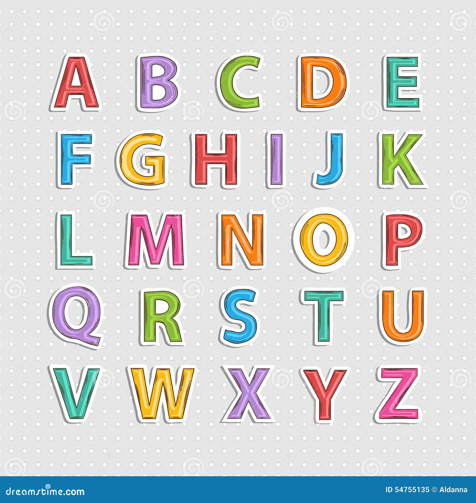 Alphabet letter stock vector. Illustration of dimensional - 54755135