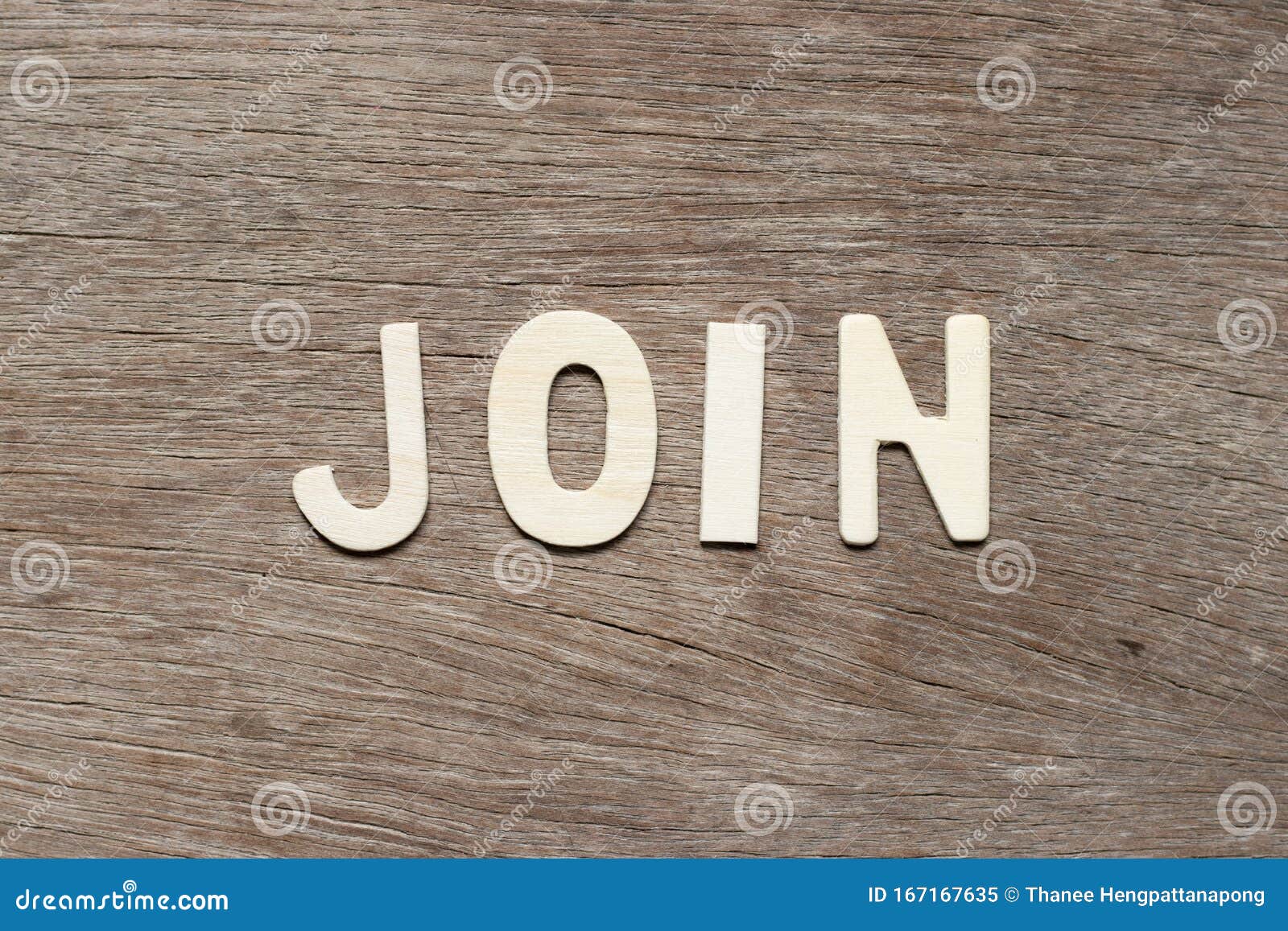 Alphabet Letter in Word Join on Wood Background Stock Image - Image of ...