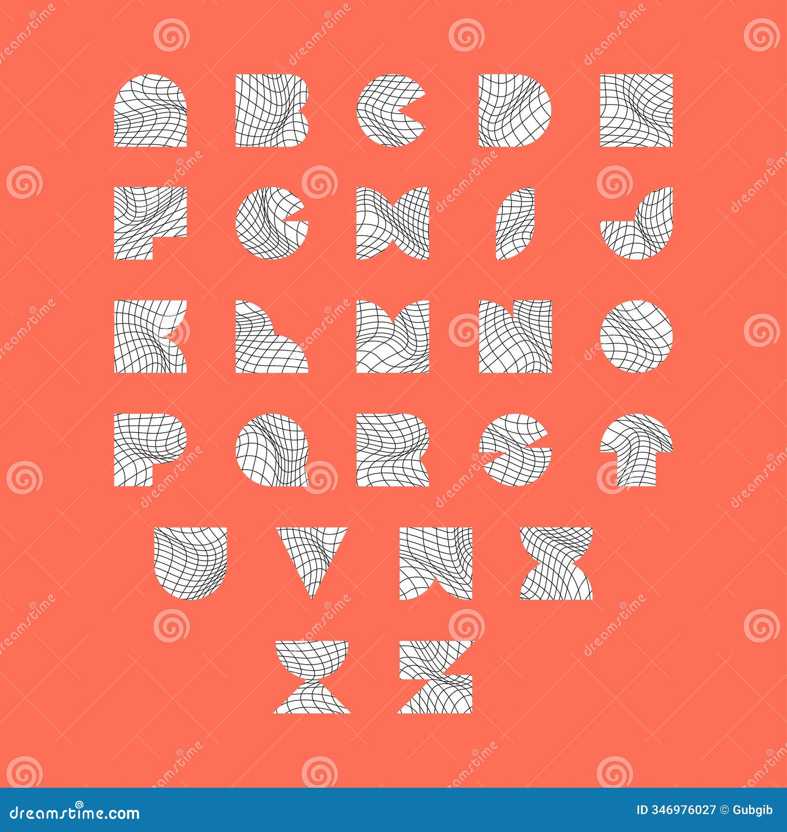 Alphabet Wavy Liquid Font Royalty-Free Stock Photo | CartoonDealer.com ...
