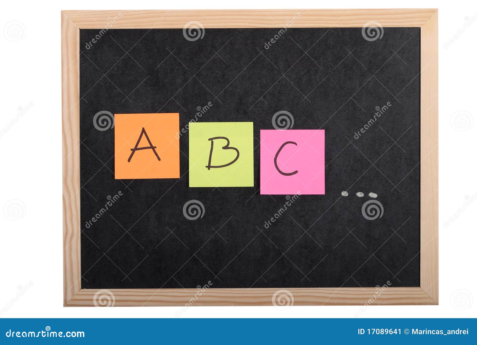 Alphabet Letters on Blackboard Stock Image - Image of school ...