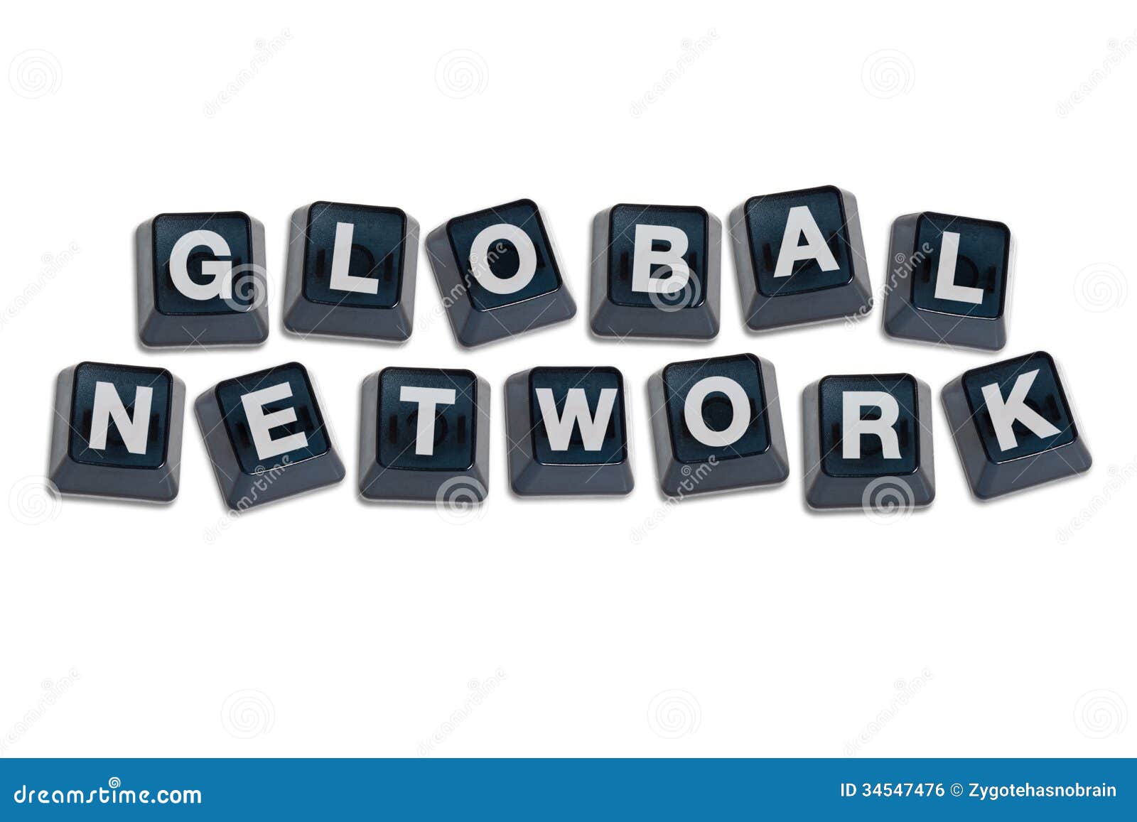 Alphabet Letters Global Network Concept. Stock Photo - Image of ...