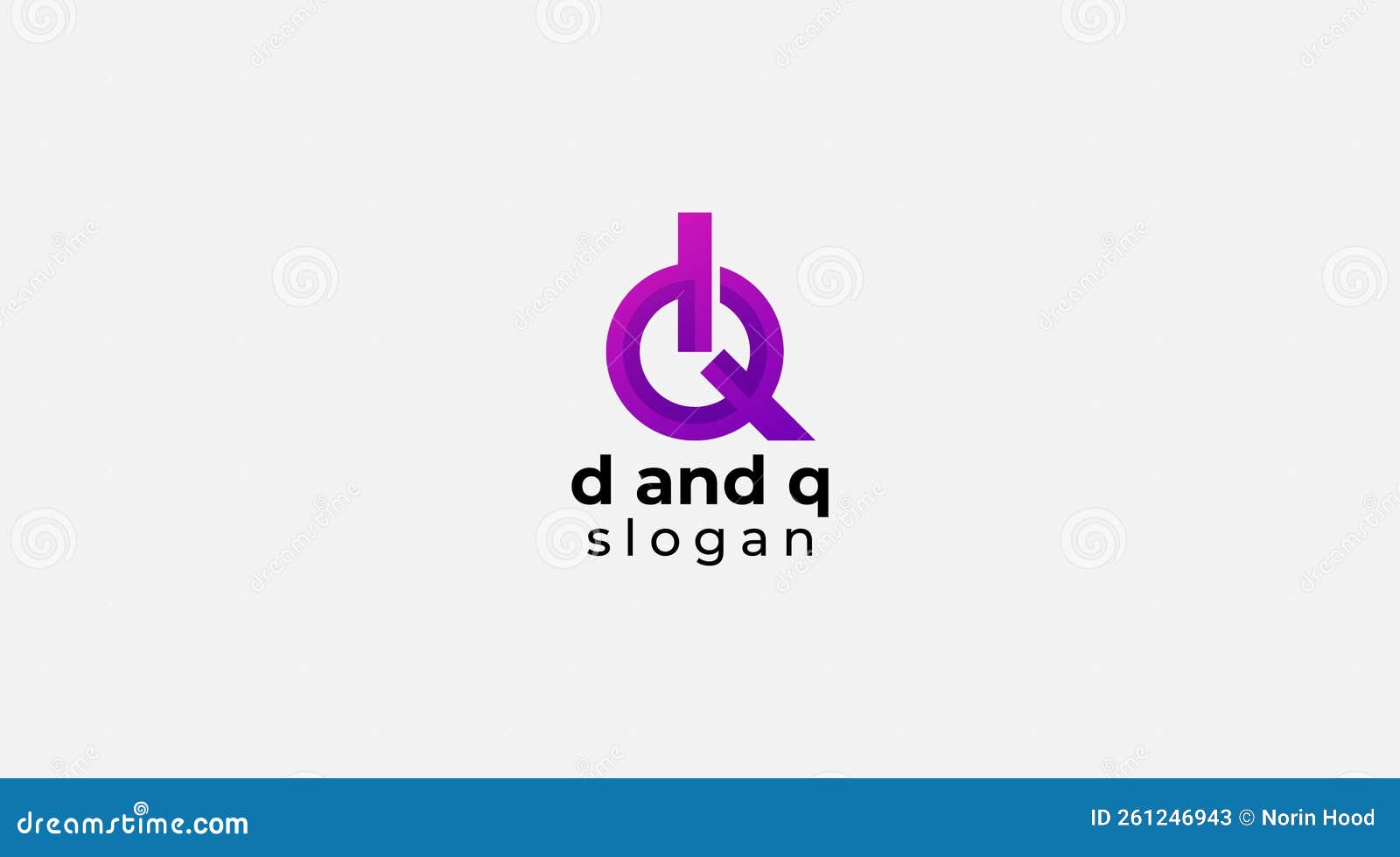 Alphabet Letters Initials Monogram Logo DQ, QD, D and Q Stock Vector ...