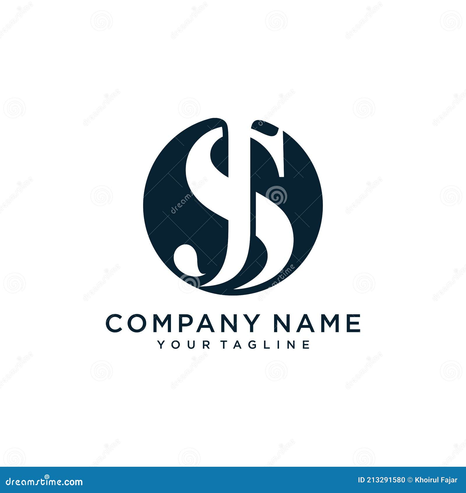 Alphabet Letters Initials Monogram Logo JS or SJ, J and S.Illustration ...