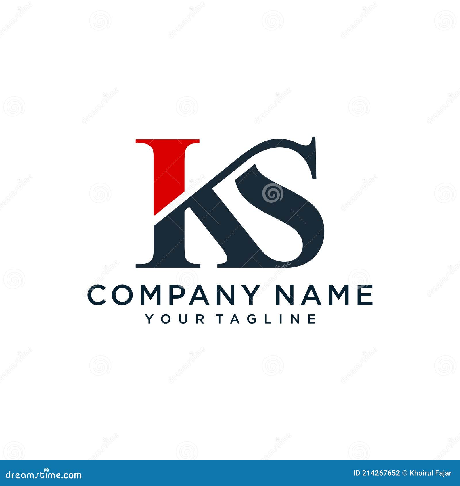 Alphabet Letters Initials Monogram Logo KS.Illustration Vector Stock ...