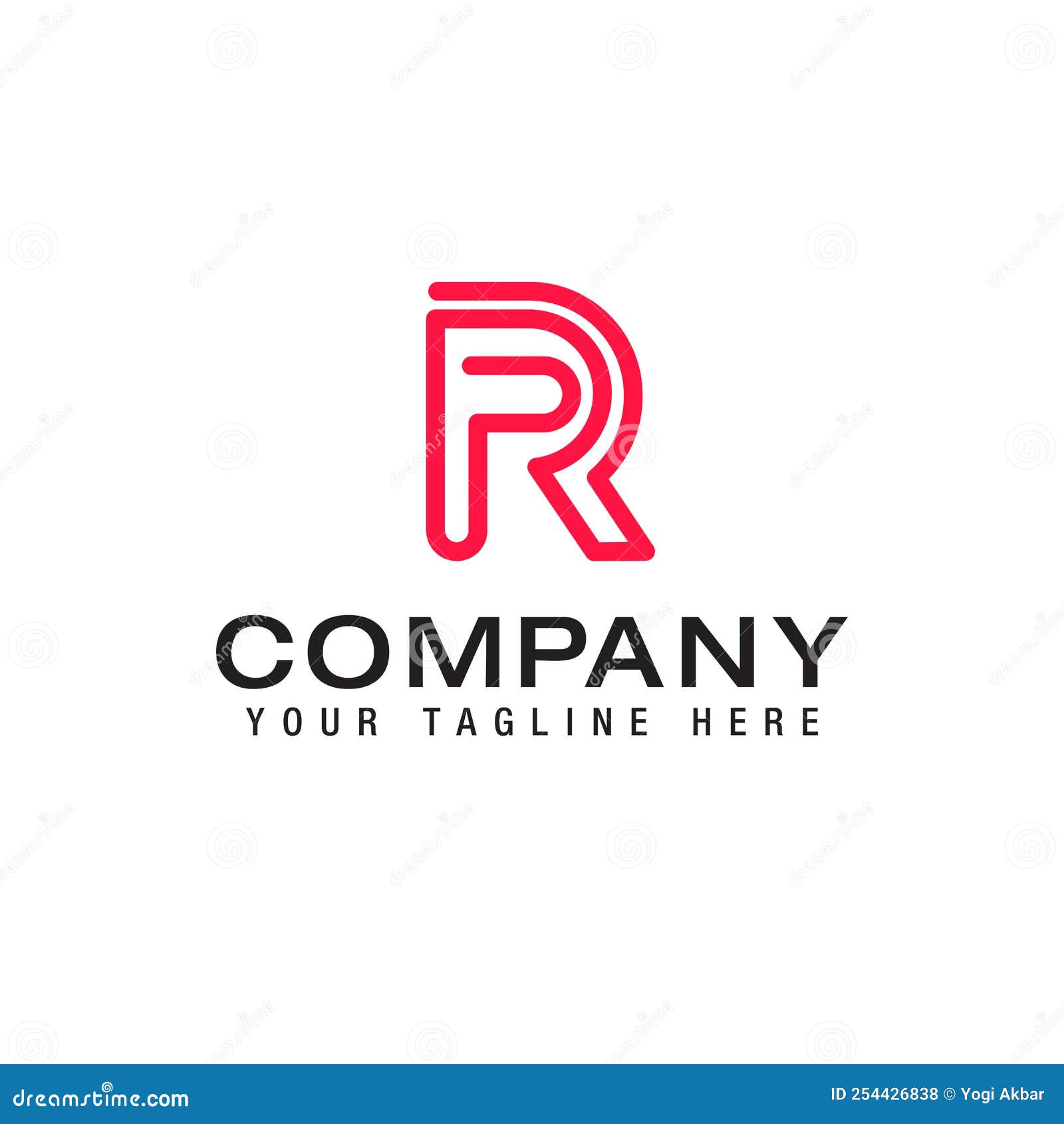 Alphabet Letters Initials Monogram Logo PR RP P and R Design Template ...