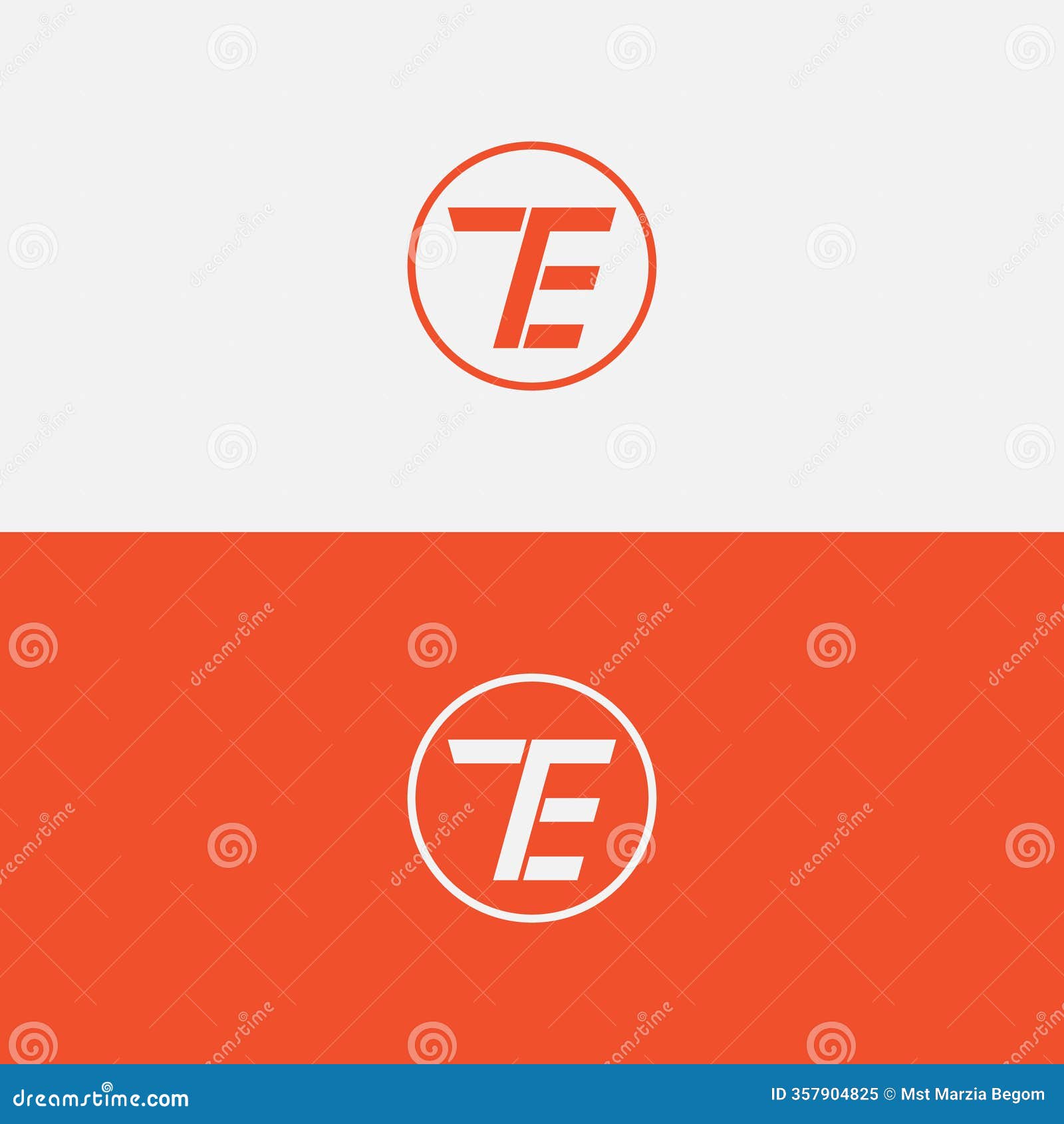 Alphabet Letters Initials Monogram Logo TE, ET, T and E, Alphabet ...