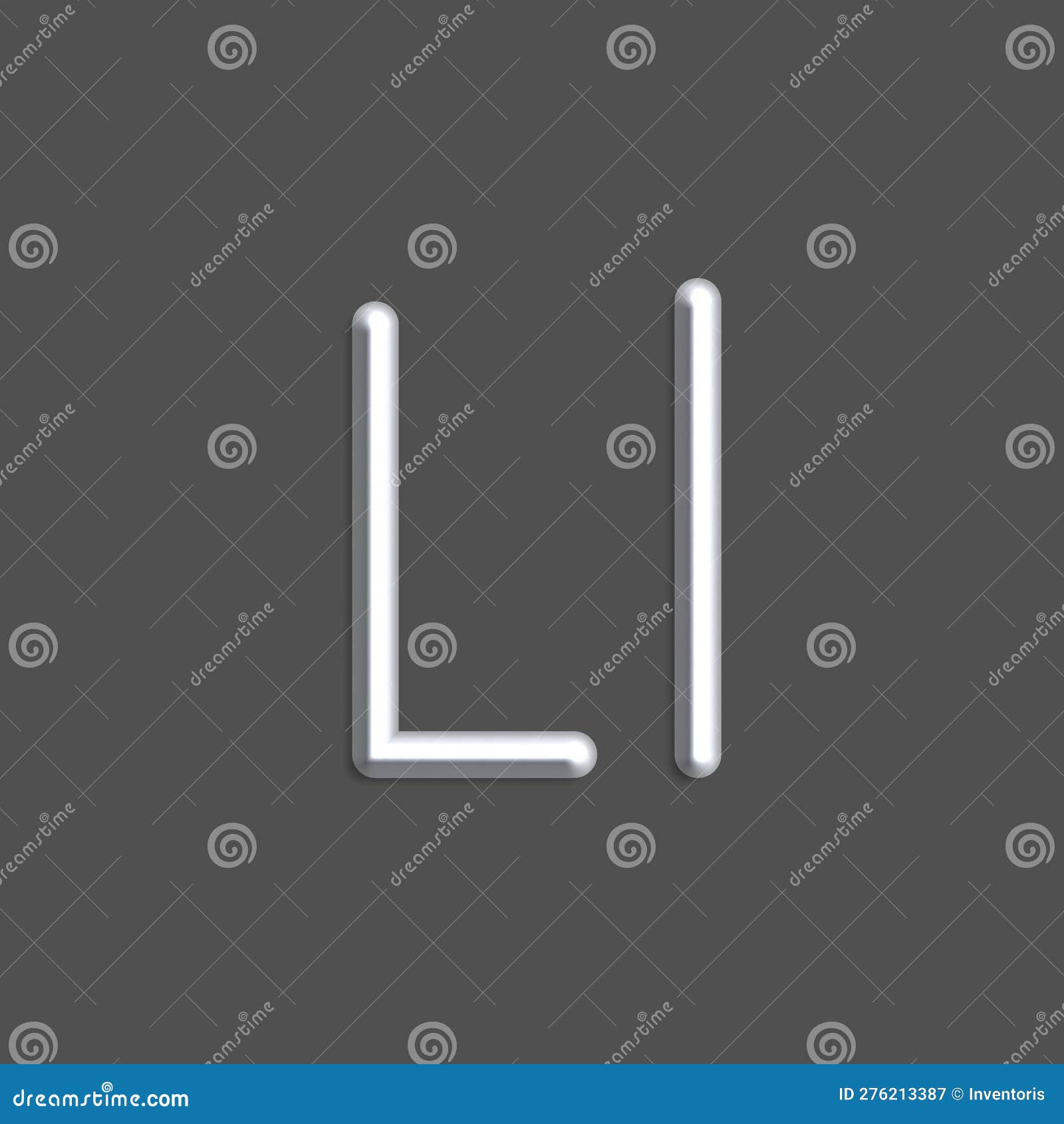 Alphabet letters of lights stock illustration. Illustration of typeset ...