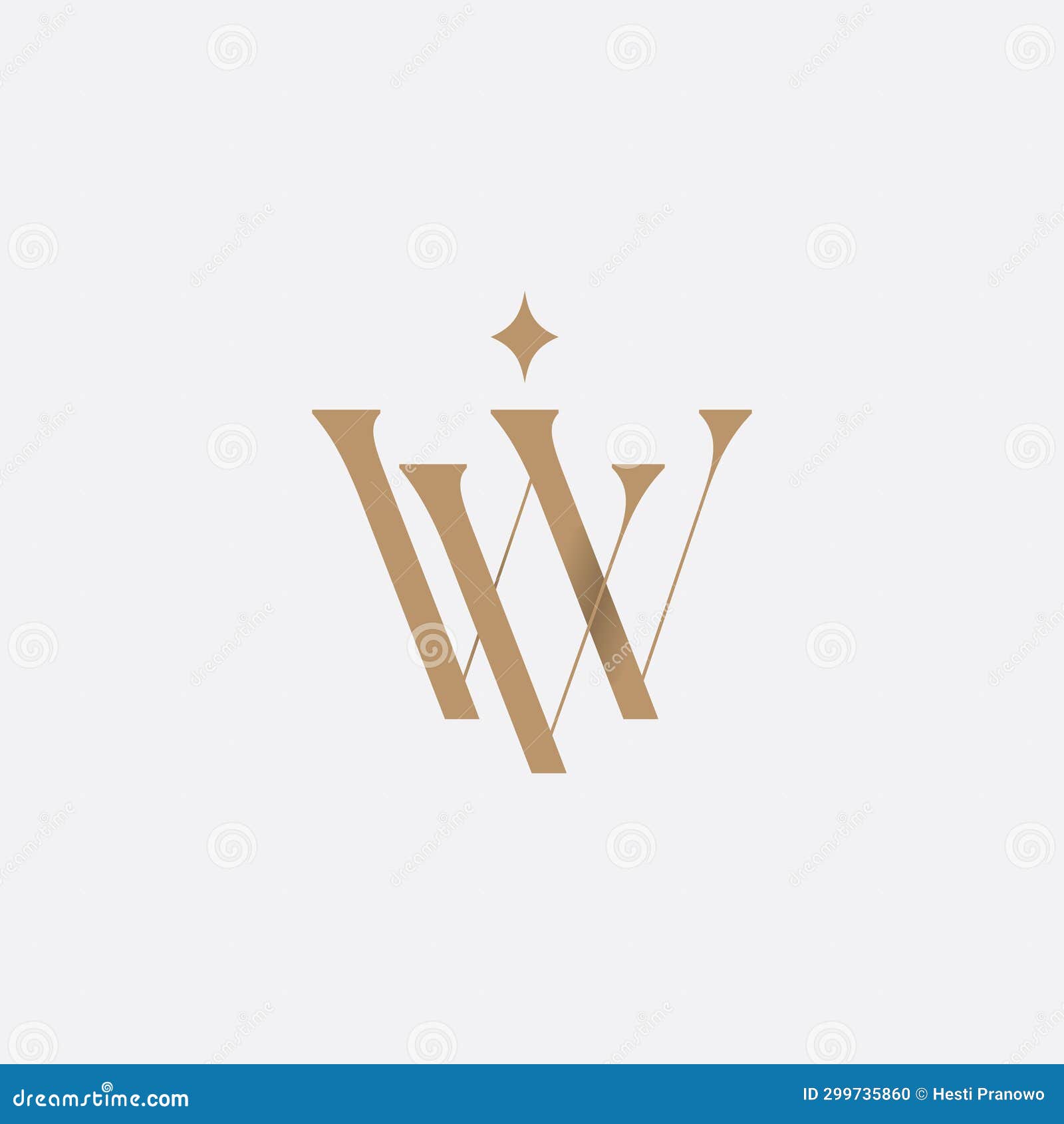 Alphabet Letters Monogram Icon Logo WV or VW Stock Illustration ...