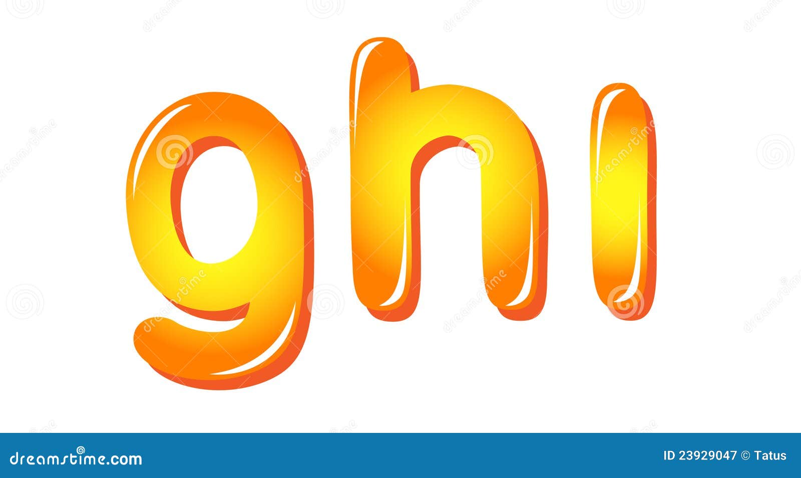 Alphabet Letters in Sun Colors Stock Vector - Illustration of template ...