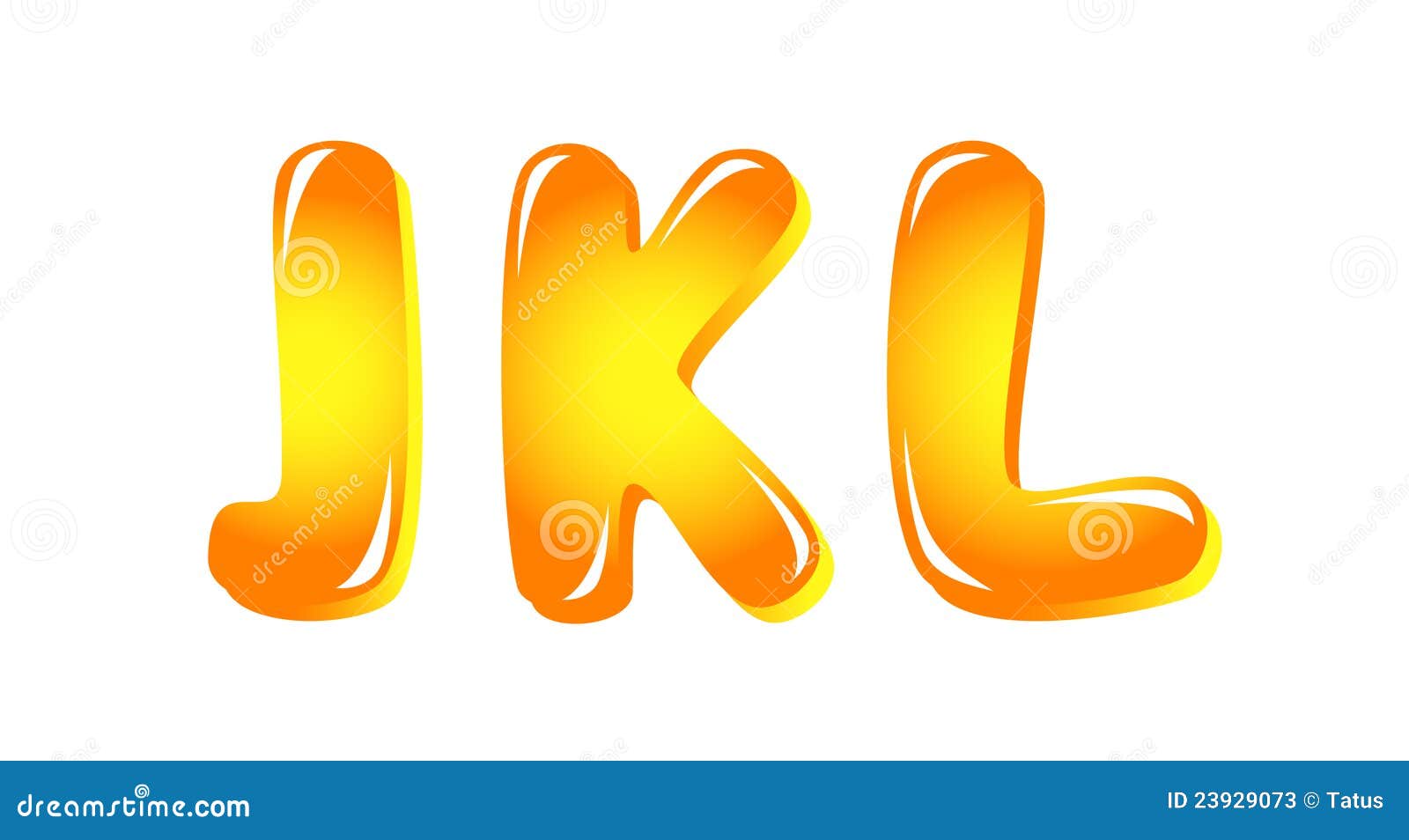 Alphabet Letters in Sun Colors Stock Vector - Illustration of shiny ...