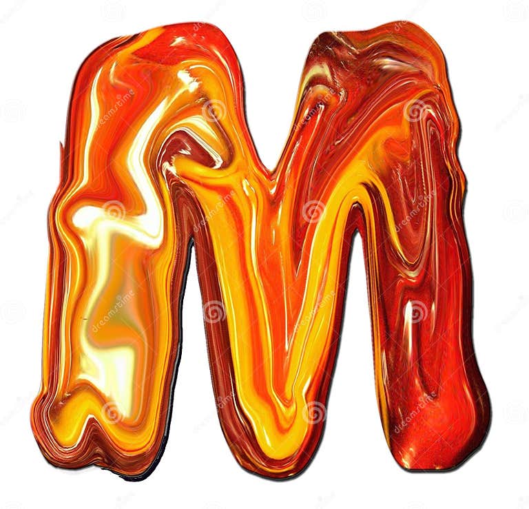 Alphabet M stock illustration. Illustration of background - 5084447