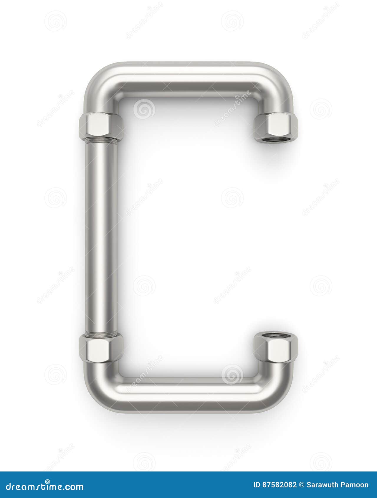 PVC Pipe Letter Concept Royalty-Free Stock Photography | CartoonDealer ...