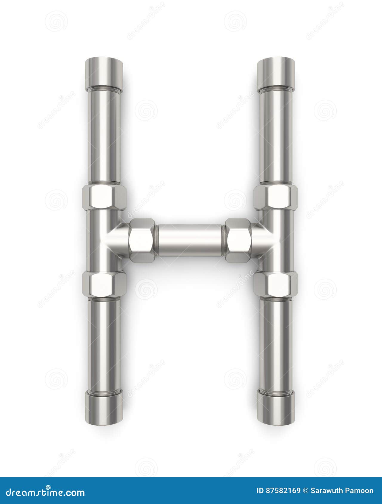 PVC Pipe Letter Concept Royalty-Free Stock Photography | CartoonDealer ...