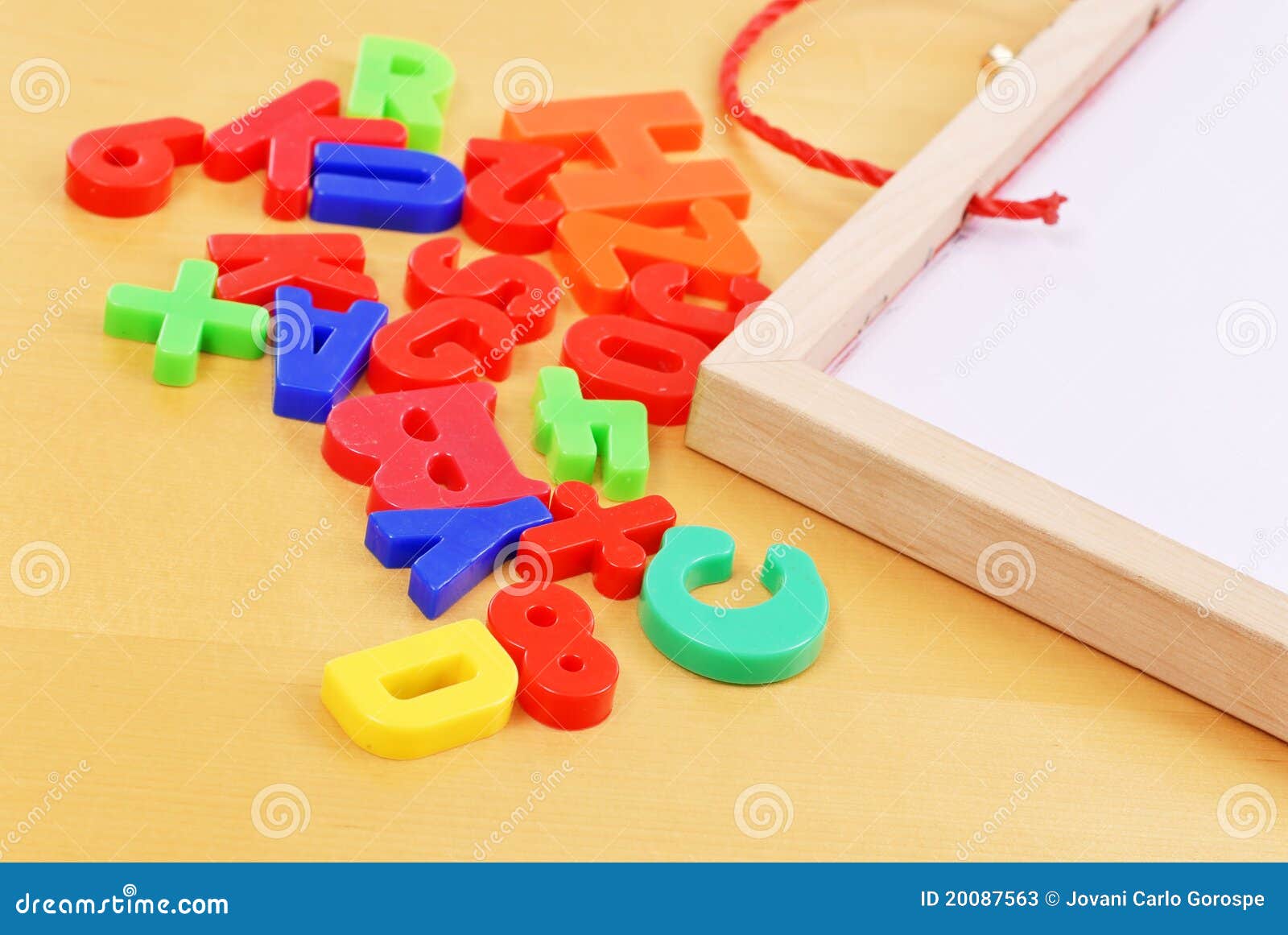Alphabet Magnets stock image. Image of daycare, alphabet - 20087563