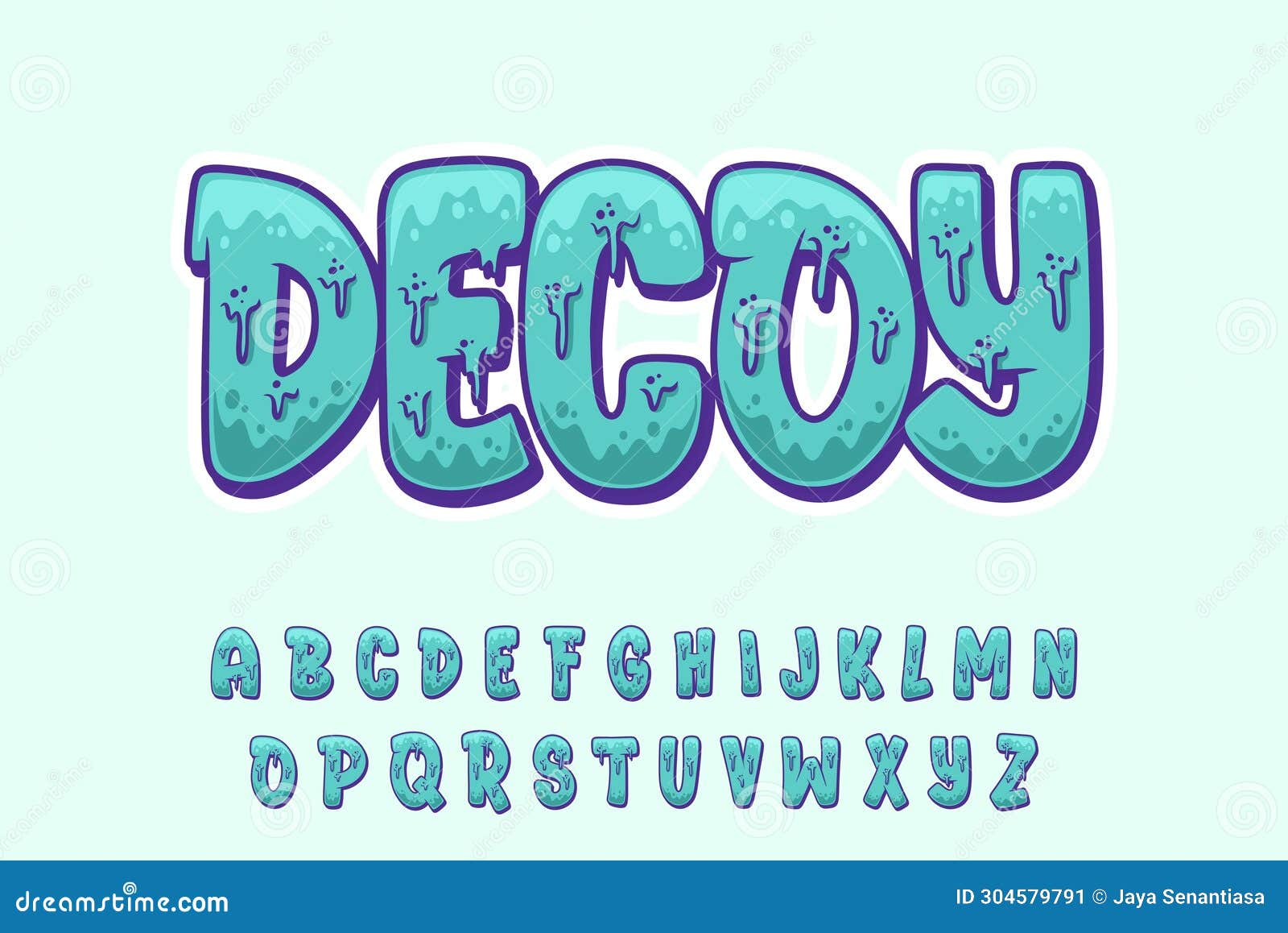 Alphabet Melt Grime Text Vector Letters | CartoonDealer.com #263544816