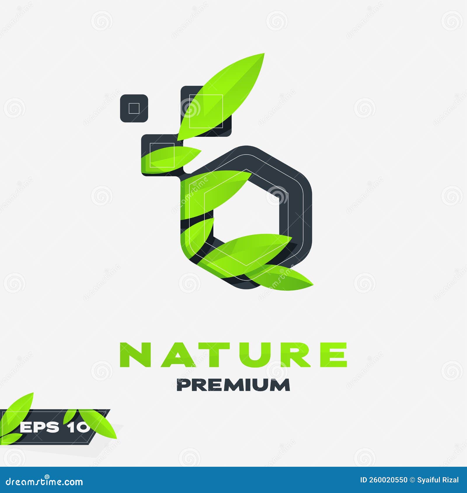 Leaf Logo Technology stock illustration. Illustration of logos - 260020550