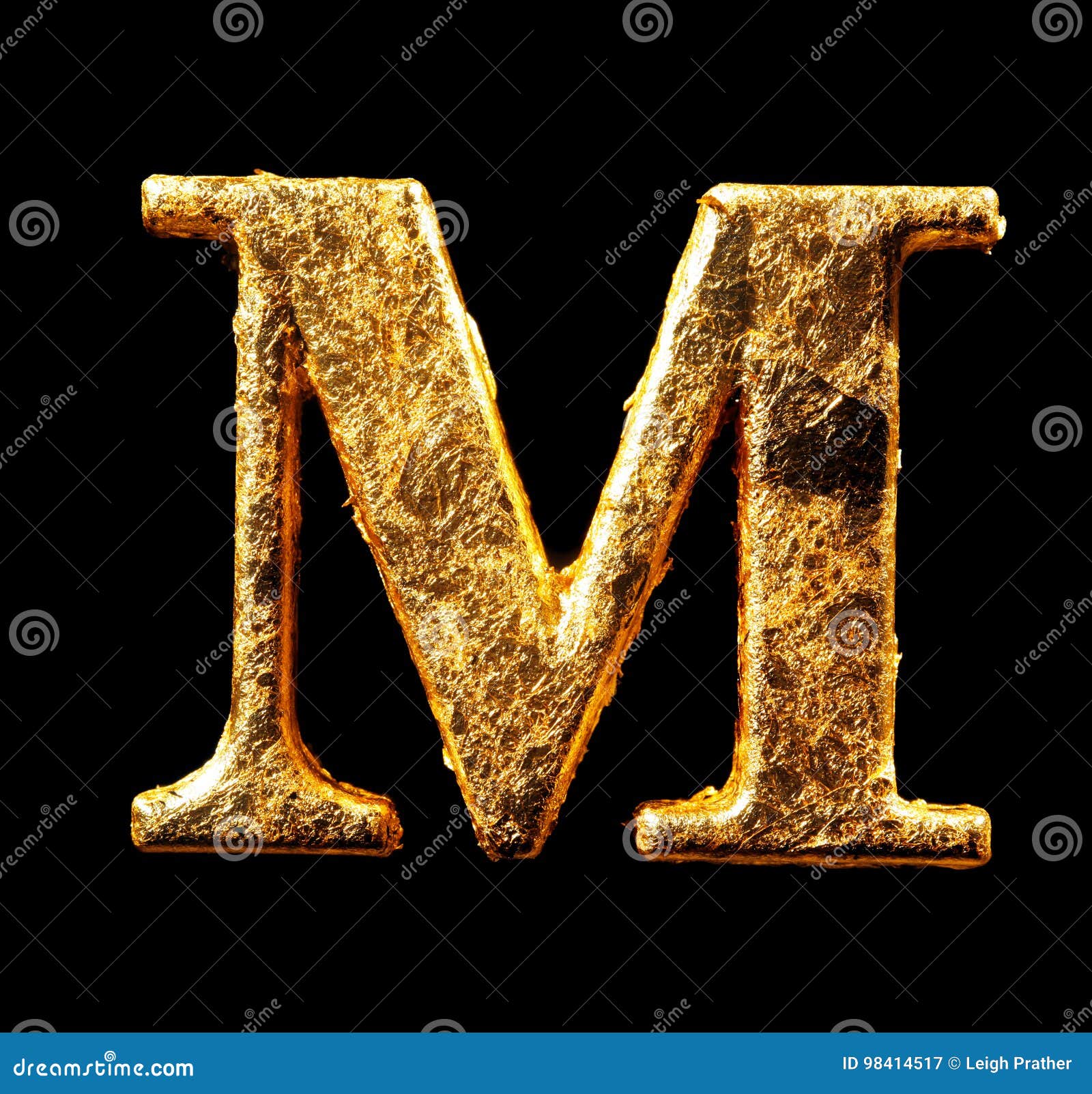 108 Alphabet Numbers Gold Leaf Letter Metallic Stock Photos - Free ...